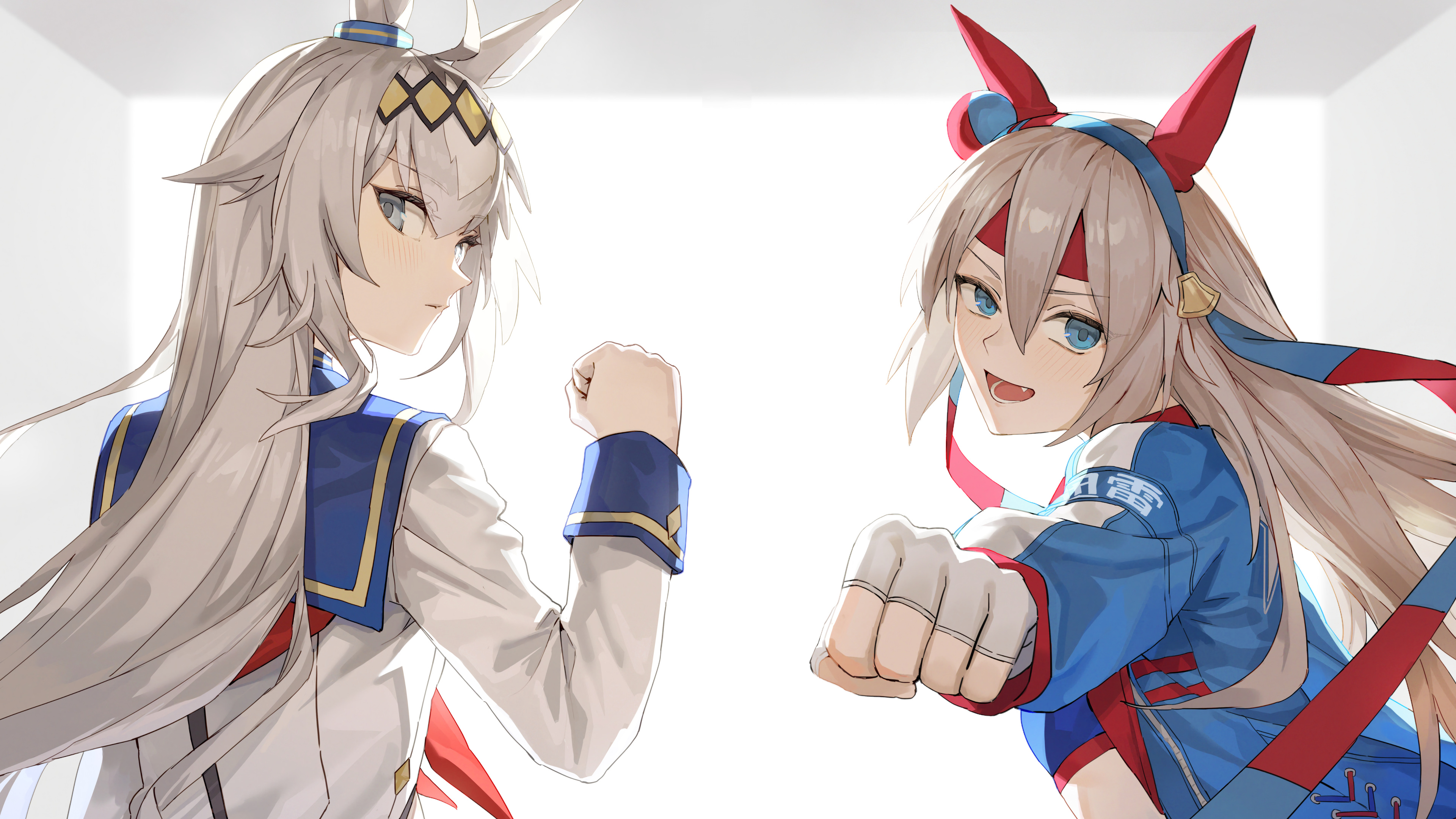 Tamamo Cross Oguri Cap Umamusume 4k Wallpaper | PixieWall