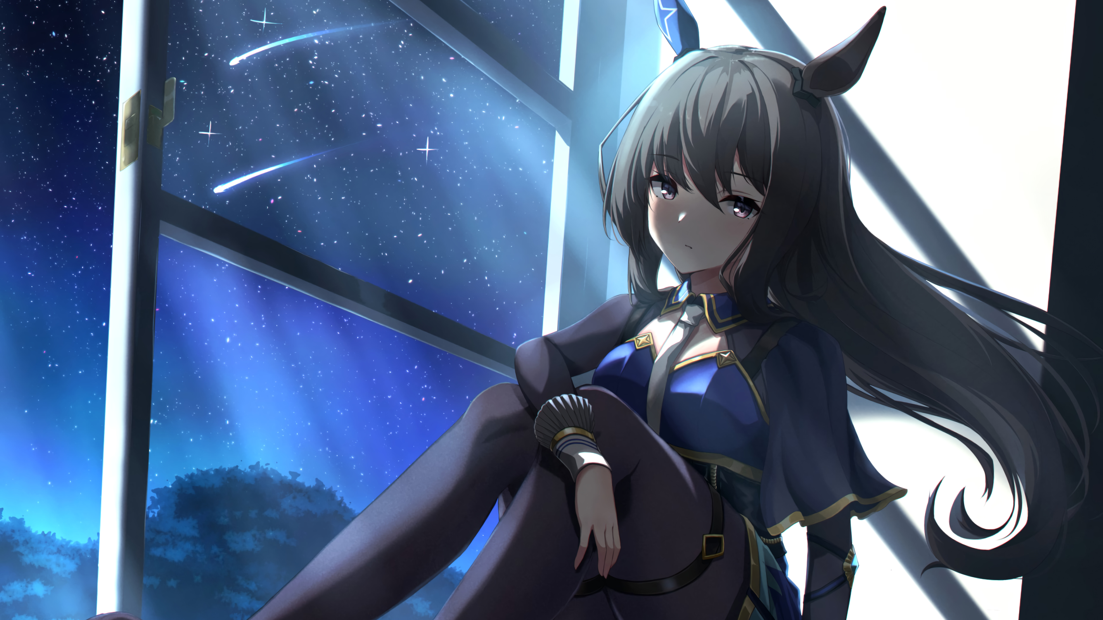 Admire Vega Shooting Stars Umamusume Wallpaper | PixieWall