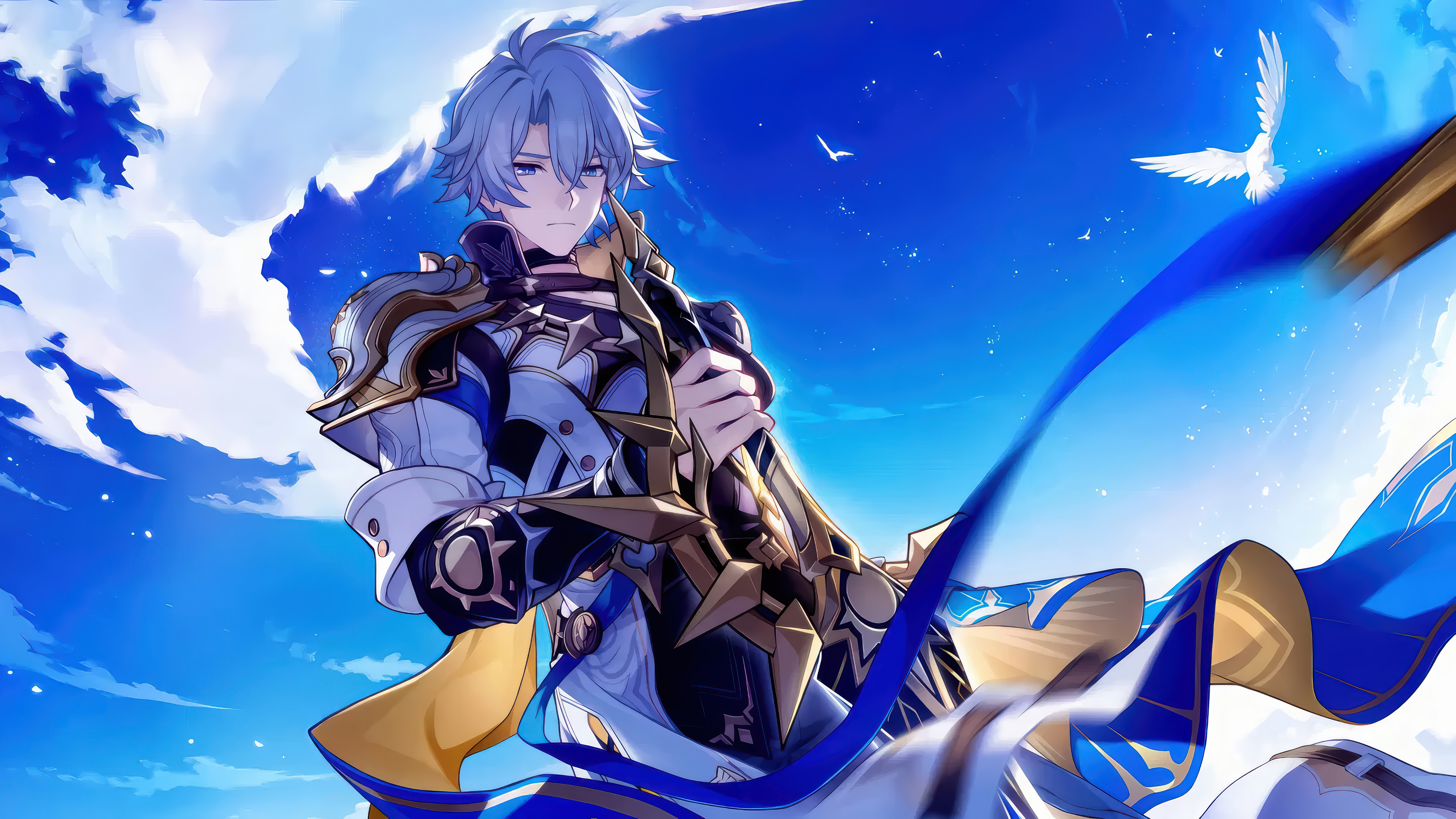 Phainon Honkai Star Rail Justice Sword 4k Wallpaper | PixieWall