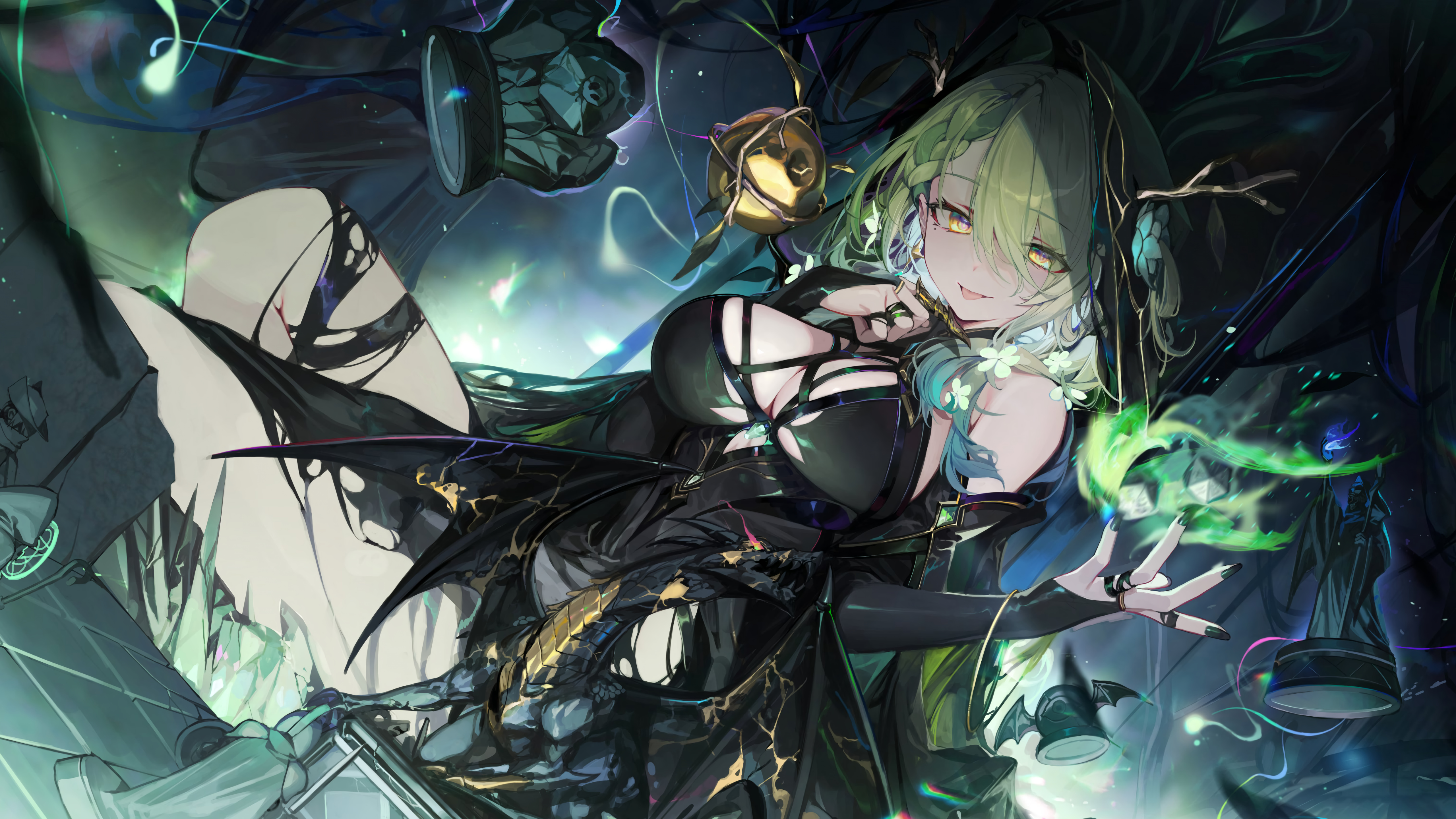 Dark Ceres Fauna Hololive English 4K & 5K Wallpaper | PixieWall