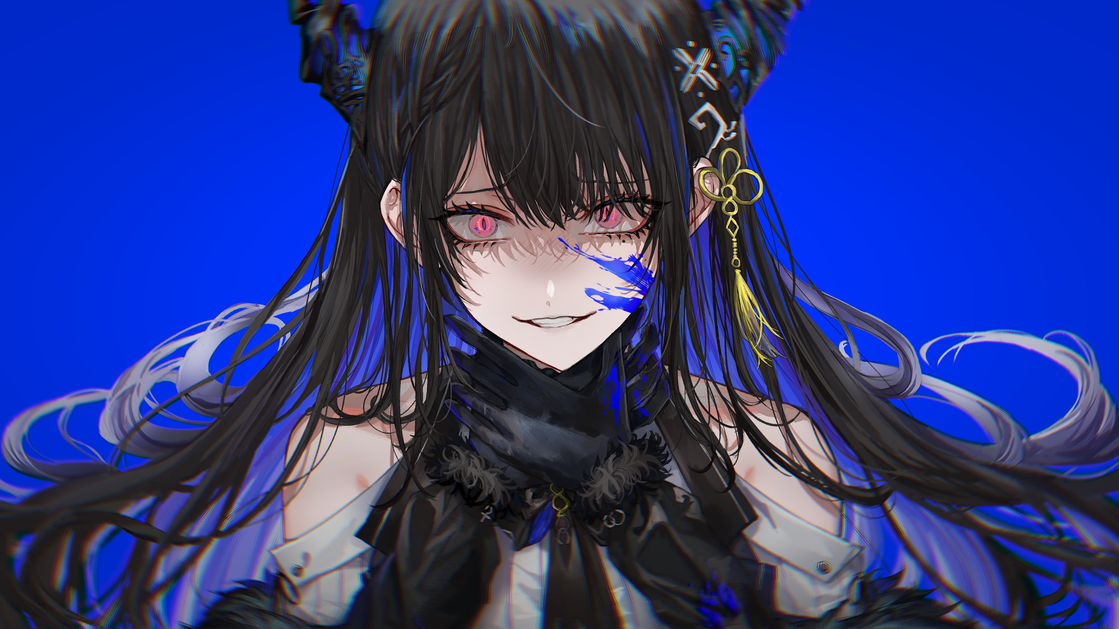 Nerissa Ravencroft Hololive Evil Smile 4k Wallpaper | PixieWall