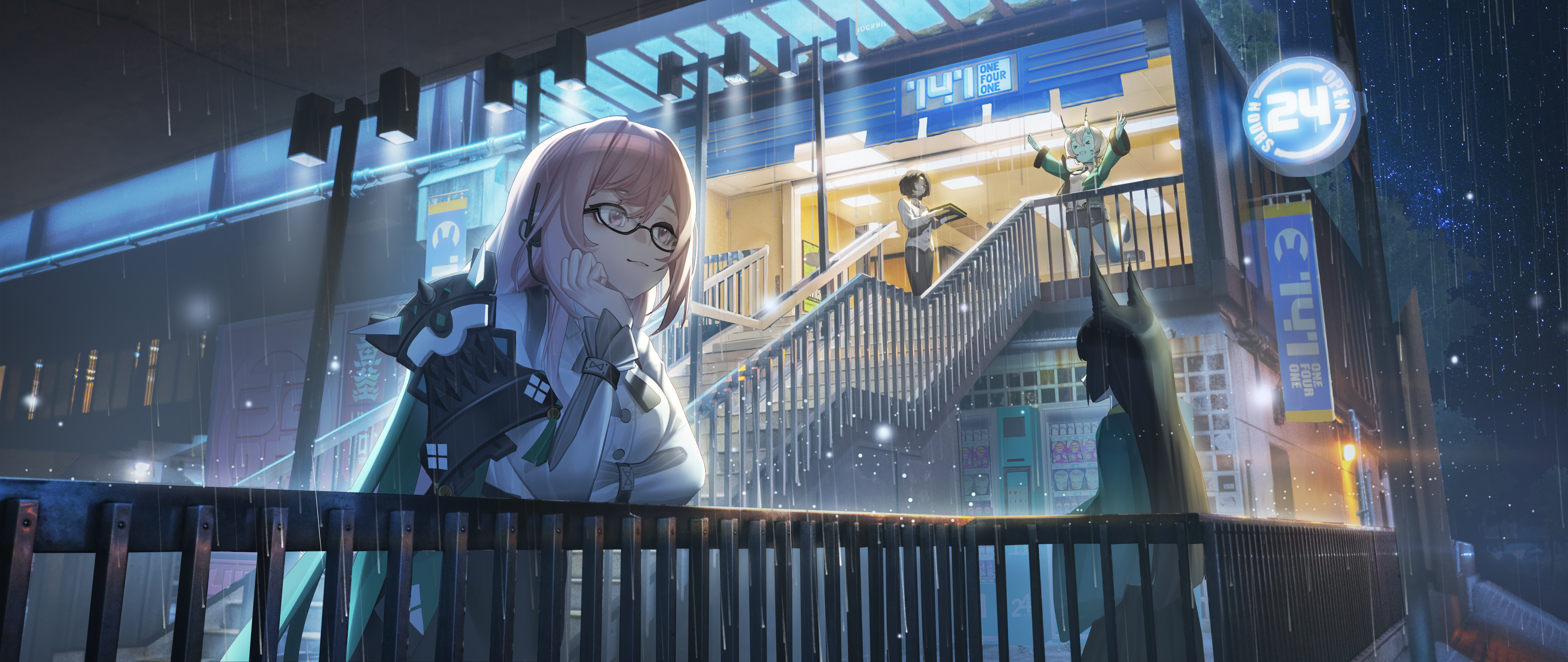 Hoshimi Miyabi Asaba Harumasa Zzz 8k Ultrawide Wallpaper | PixieWall
