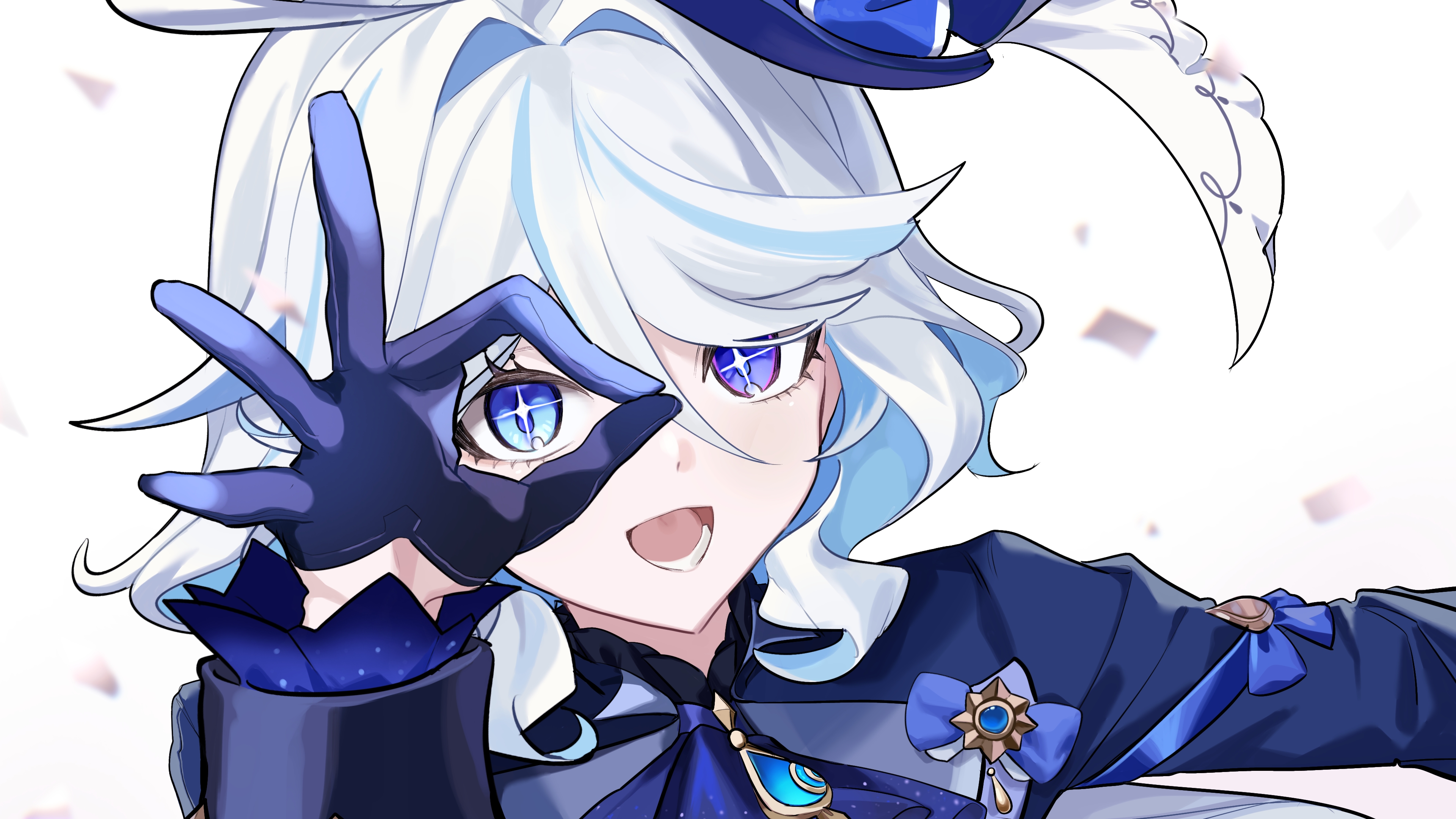 Furina Genshin Impact Understudy Vocaloid 4k Wallpaper | PixieWall