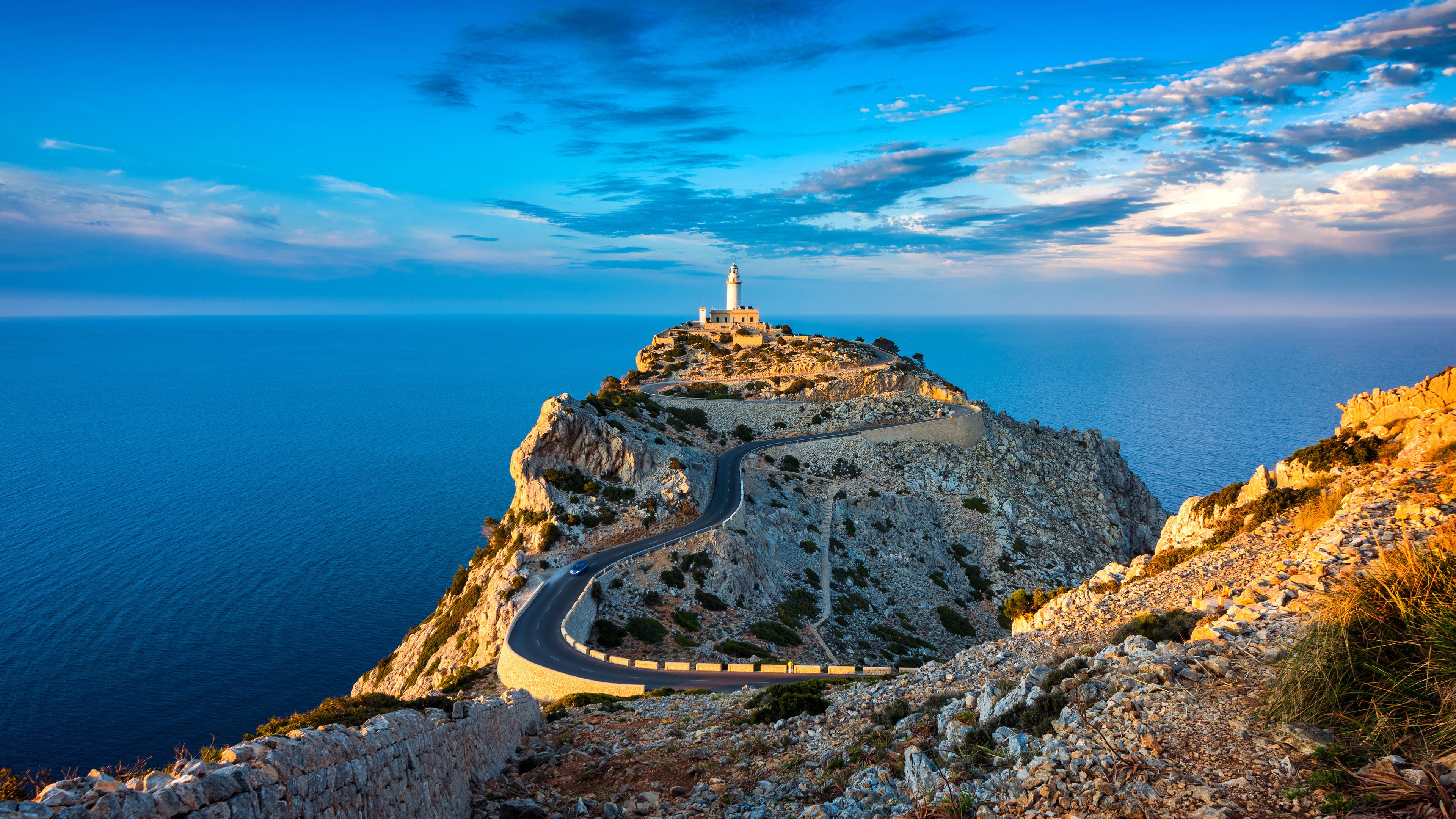 Balearic Islands Coastal Road 4k Wallpaper | PixieWall
