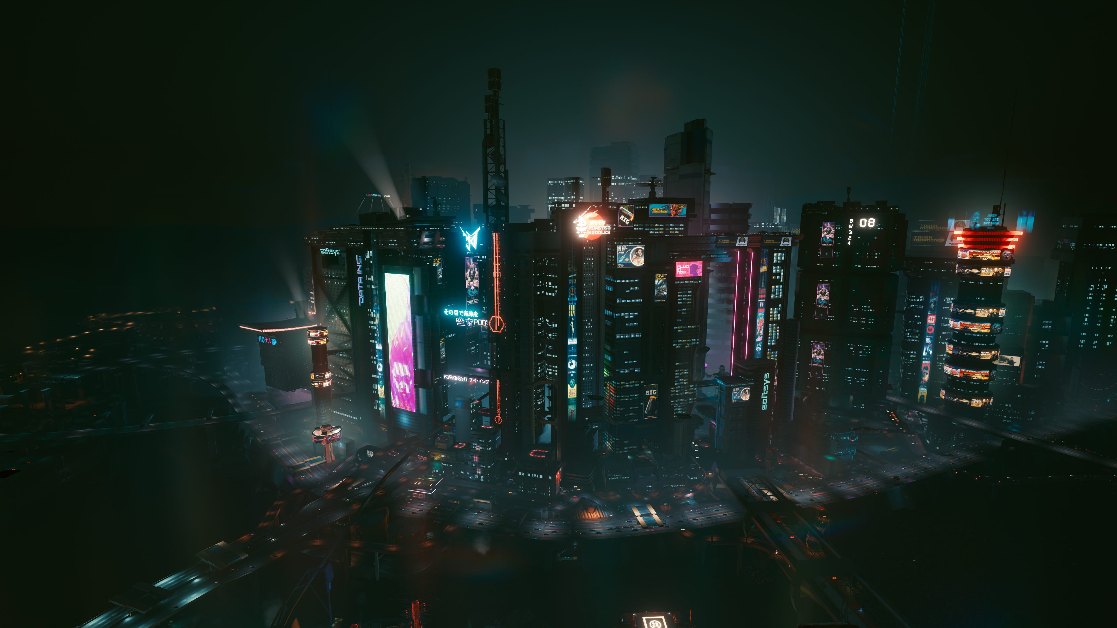 Cyberpunk 2077 Night City 4k Wallpaper | PixieWall