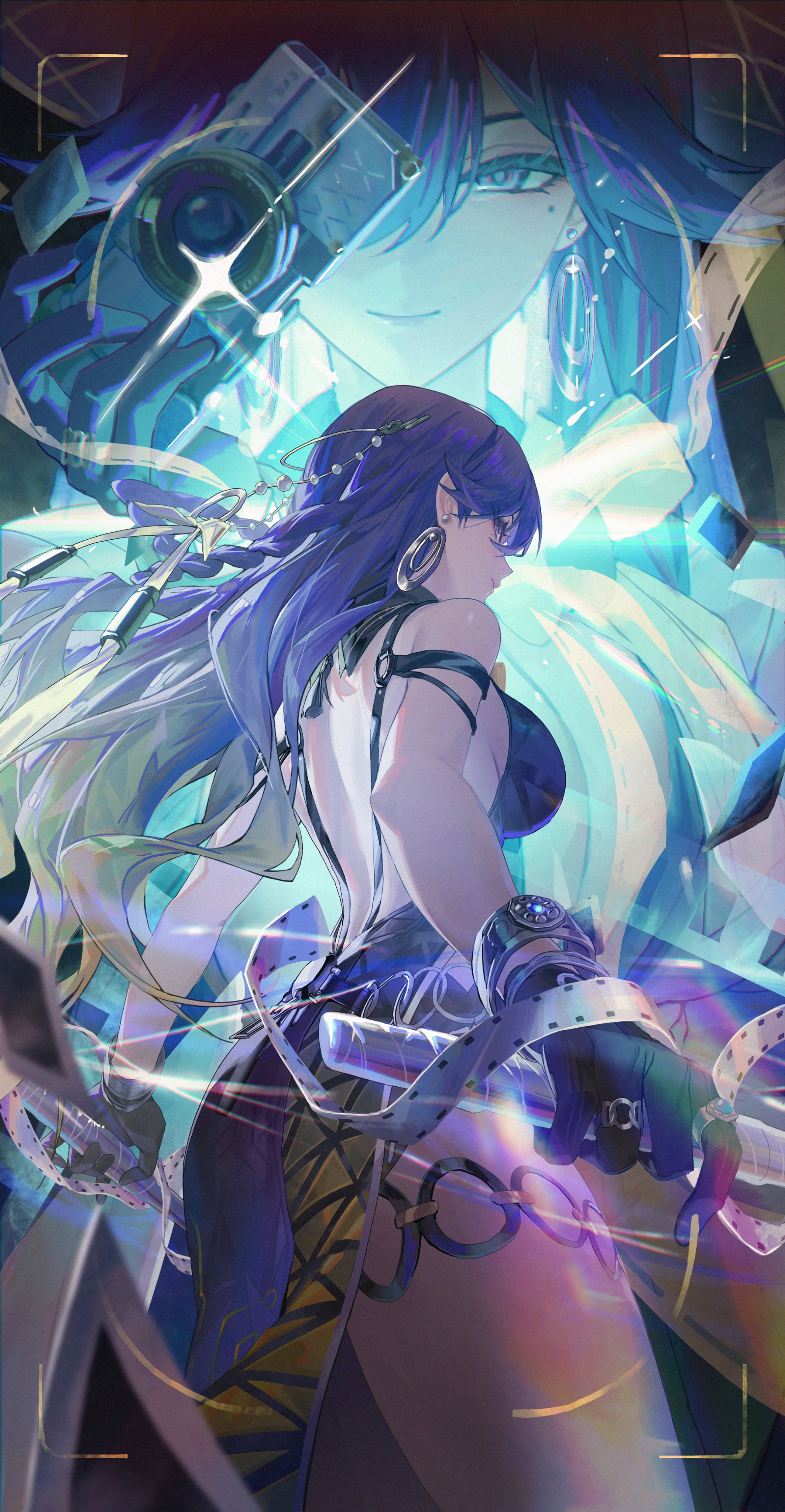 Lucilla Wuthering Waves Dual Wielding 4k Phone Wallpaper | PixieWall