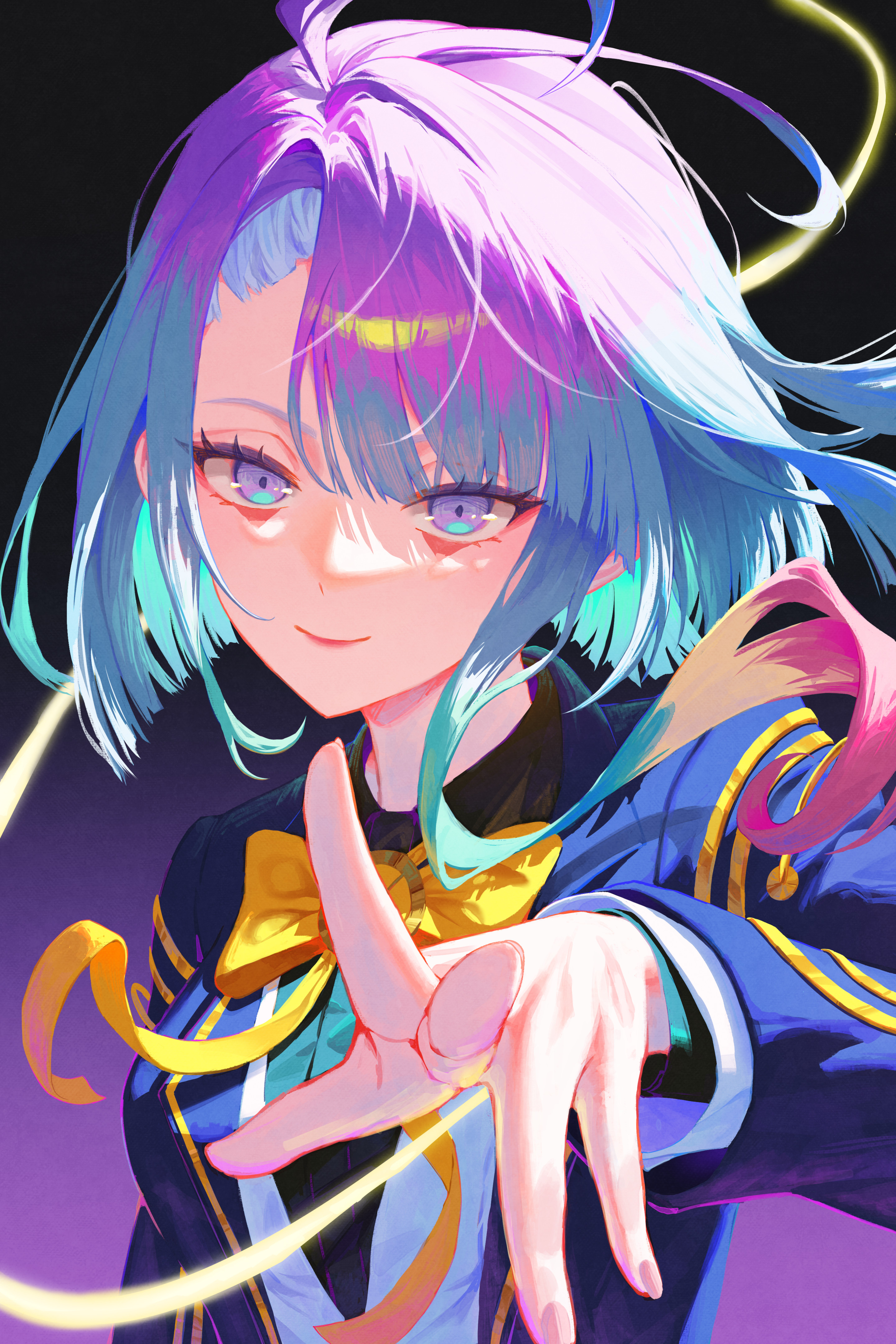 Lucy Wuthering Waves Startorch Uniform 4k Phone Wallpaper | PixieWall