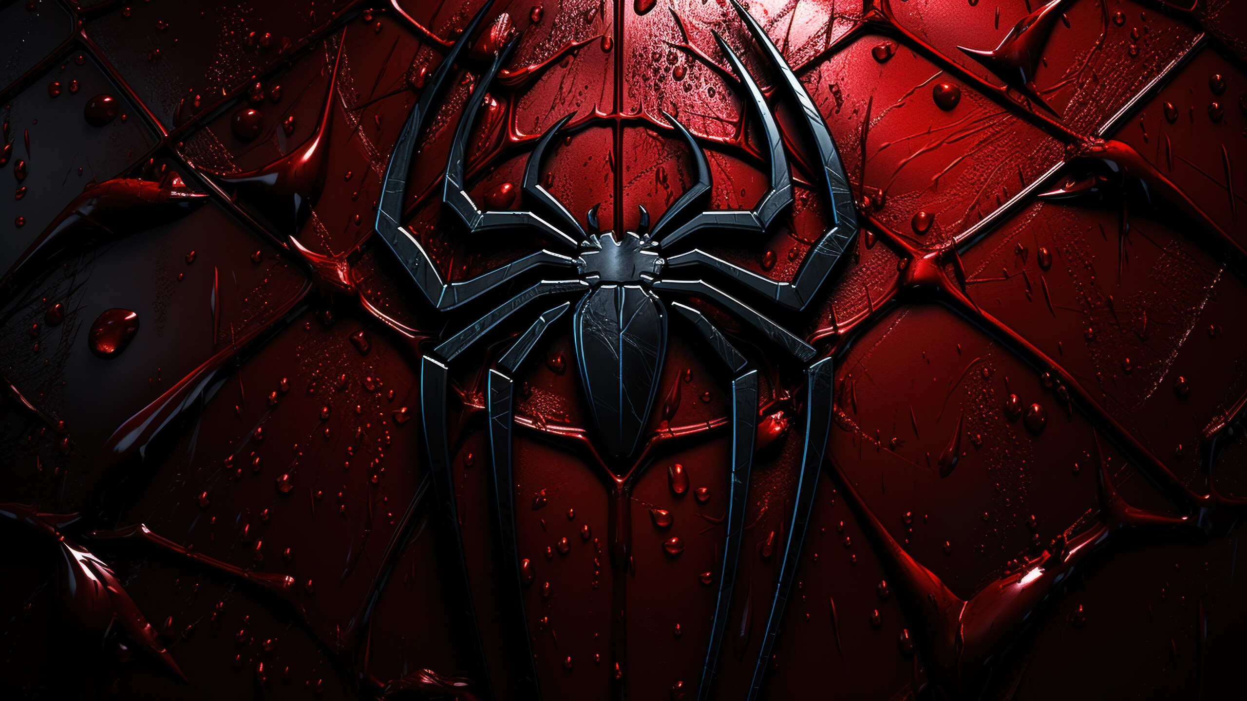 Spider Man Logo 4k Wallpaper | PixieWall