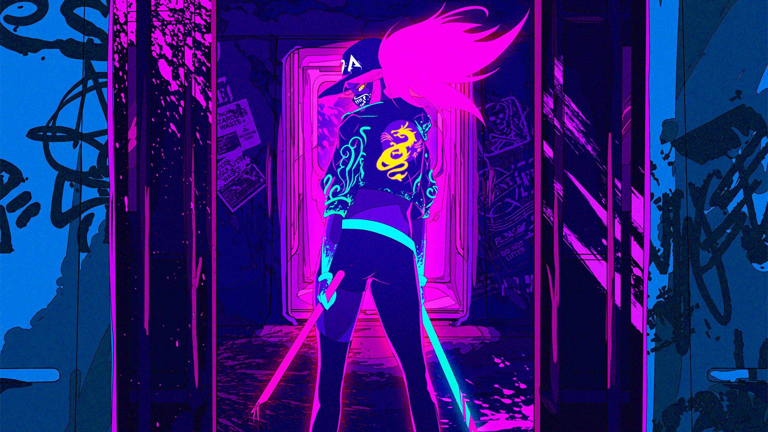 Kda Akali League Of Legends 4k Wallpaper | PixieWall