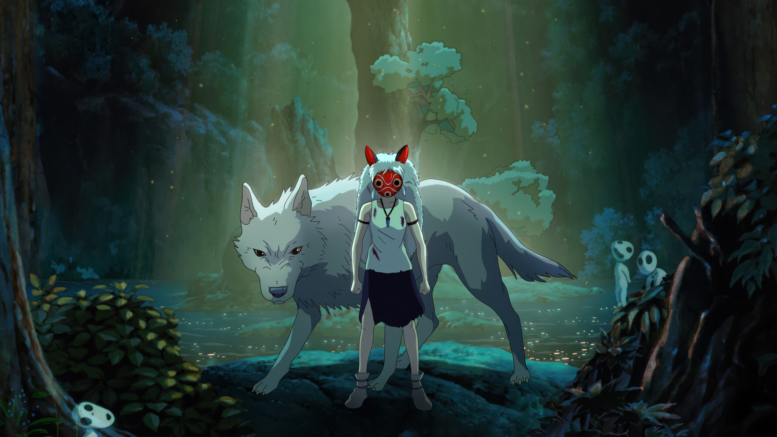 Princess Mononoke Forest 4k Wallpaper | PixieWall
