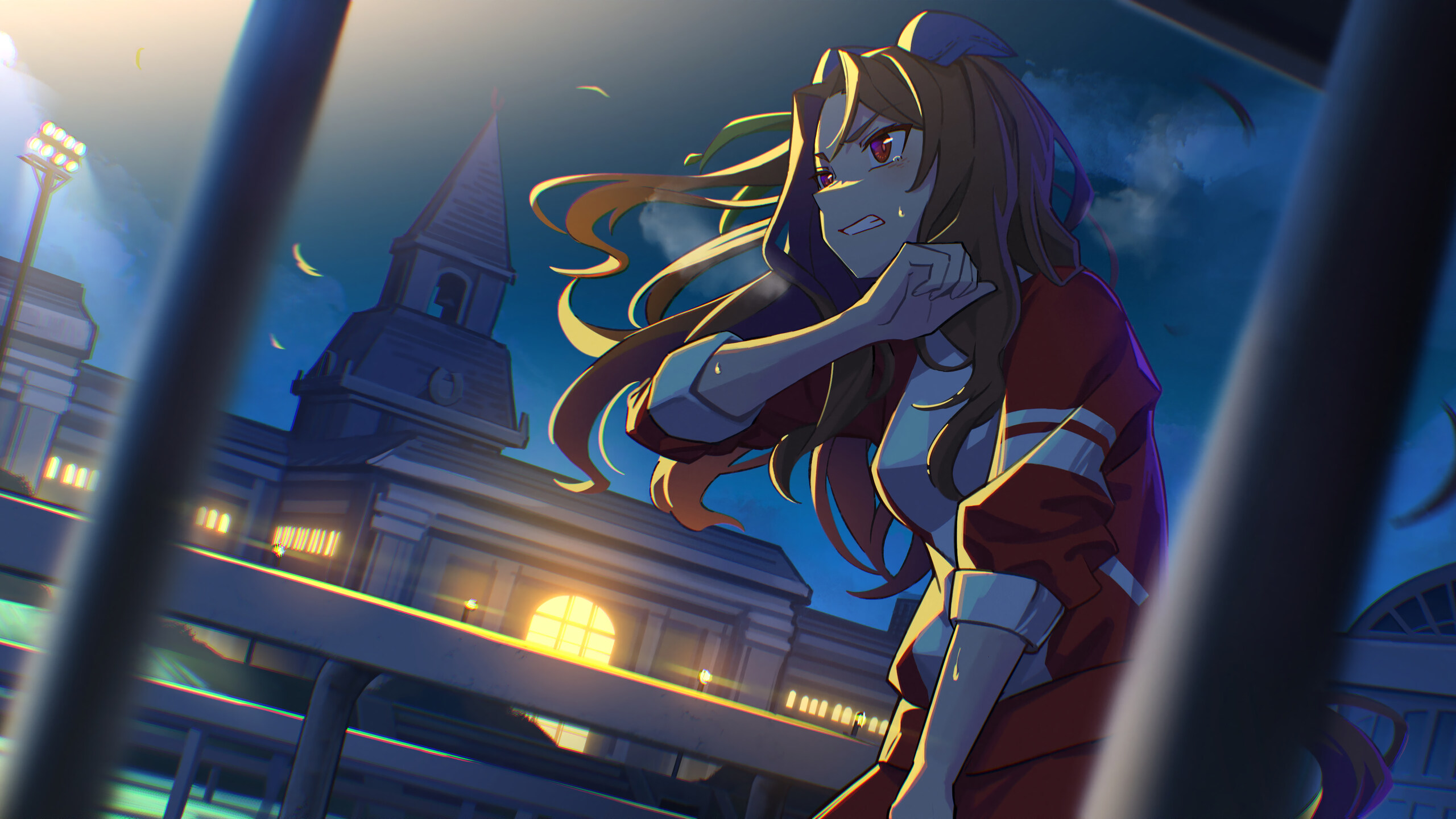King Halo Crying Umamusume Pretty Derby 4K & 5K Wallpaper | PixieWall