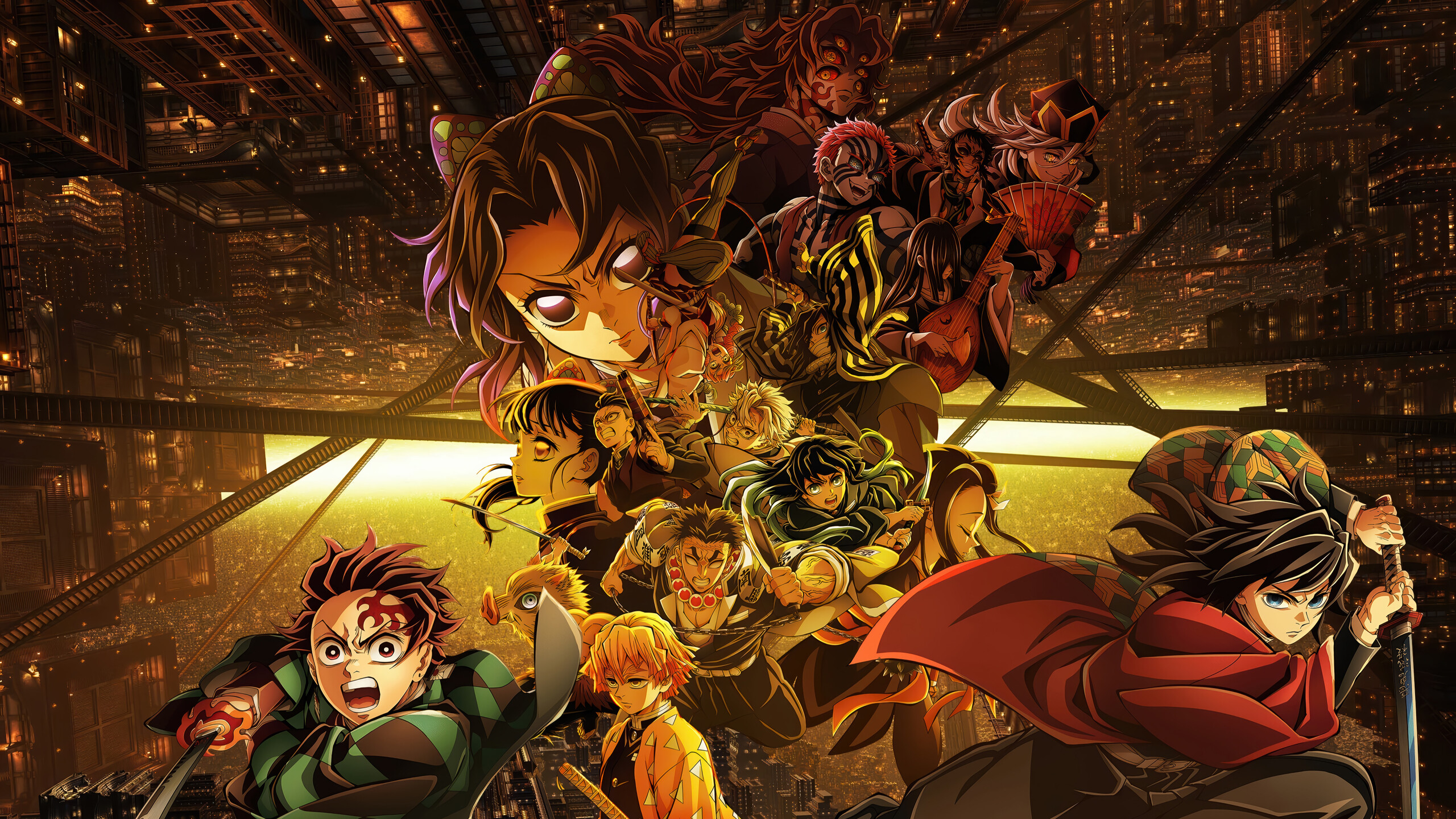 Kimetsu No Yaiba Infinity Castle Movie 4k Wallpaper | PixieWall