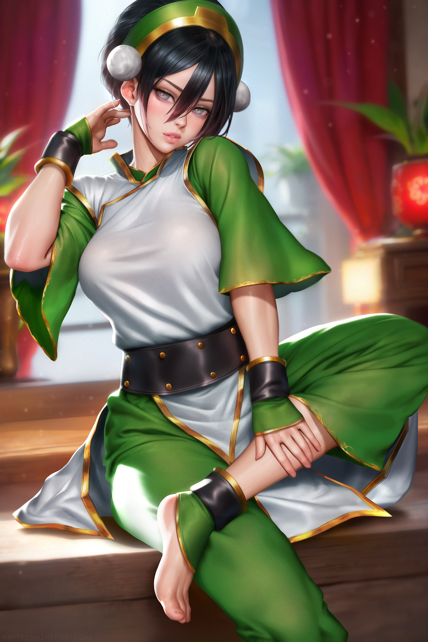 Toph Beifong Avatar The Last Airbender Mobile Wallpaper | PixieWall