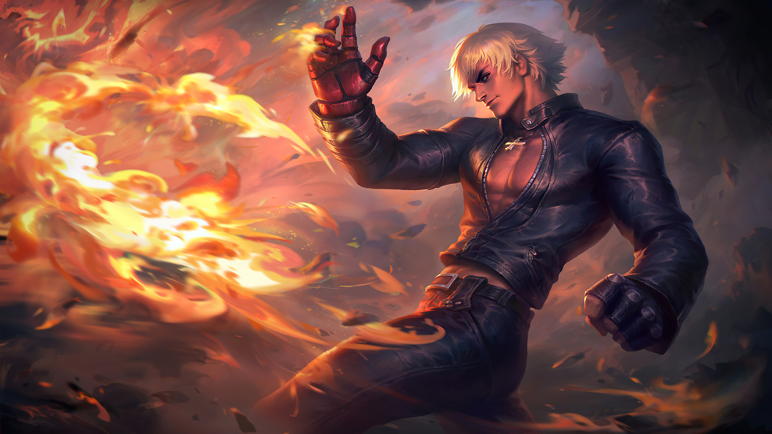 High-Resolution Gusion Mobile Legends Kof Skin 4k Wallpaper (3840 x ...