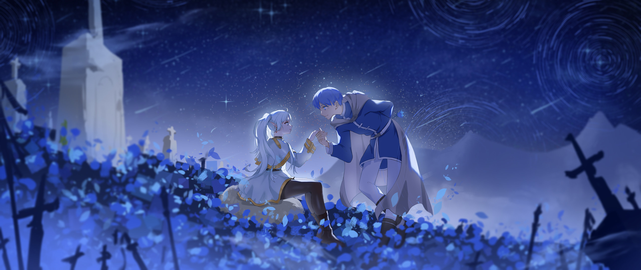 Sousou No Frieren Frieren Himmel 4K & 5K Ultrawide Wallpaper