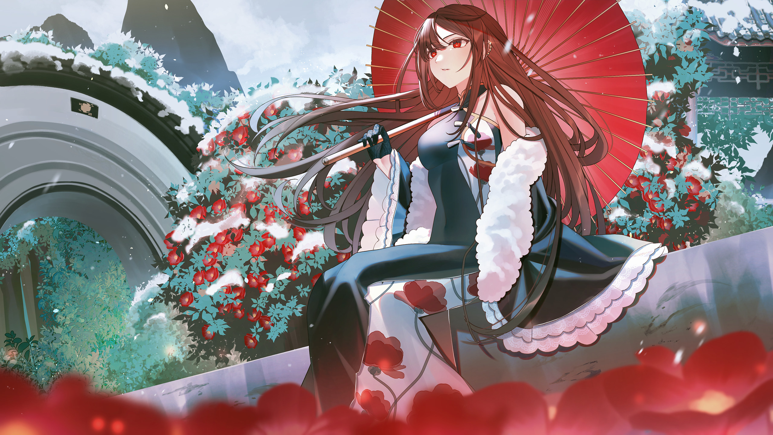 Yu Mei Ren Chinese Dress Fate Grand Order 4k Wallpaper | PixieWall