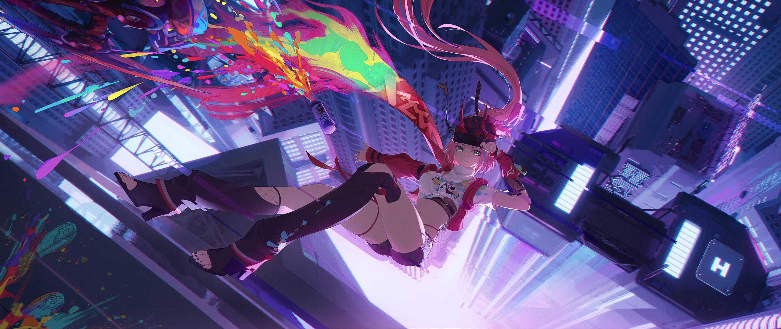 Rappa Falling Honkai Star Rail 4K & 5K Ultrawide Wallpaper | PixieWall