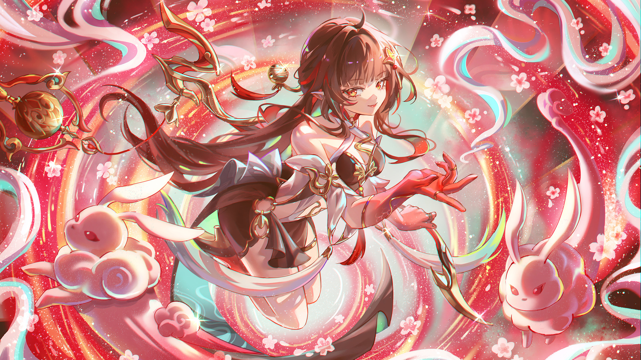 Lingsha Pointy Ears Honkai Star Rail 4k Wallpaper | PixieWall