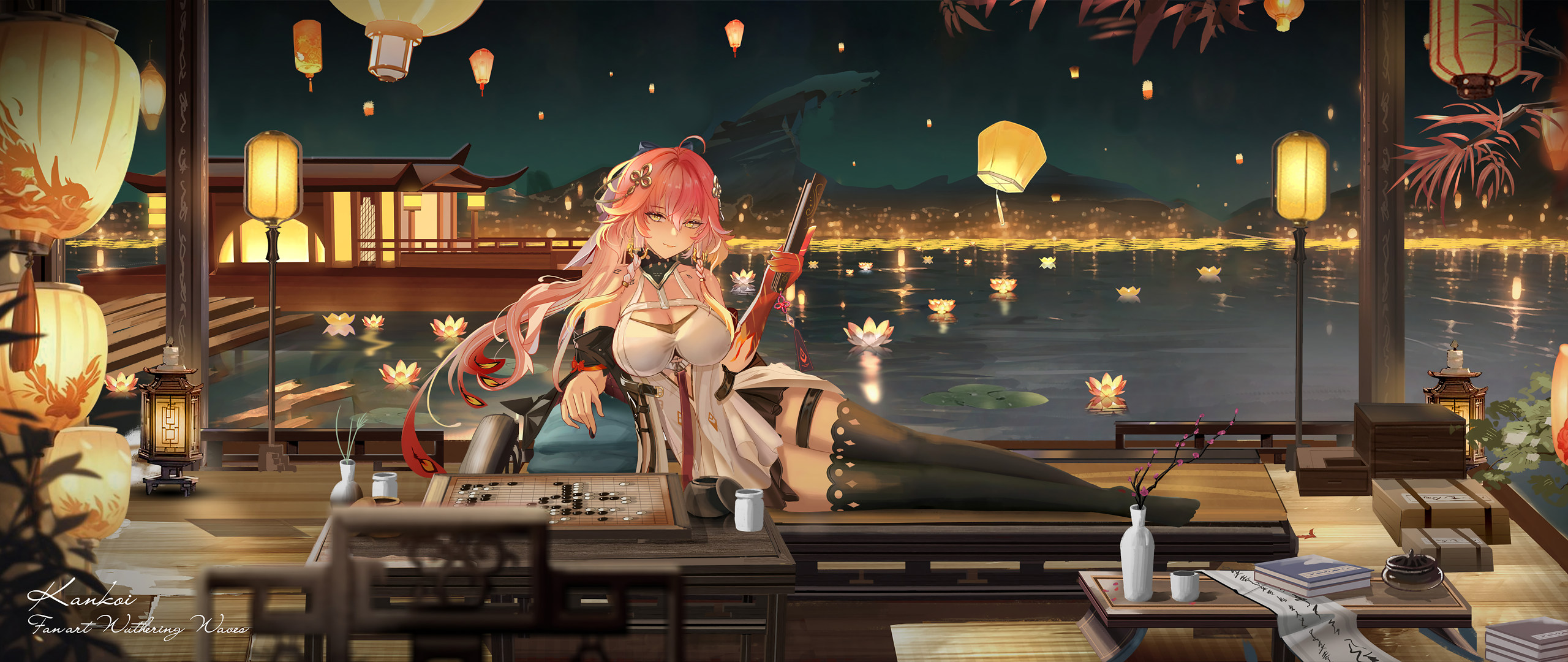 Changli Wuthering Waves Wuwa 4K & 5K Ultrawide Wallpaper | PixieWall
