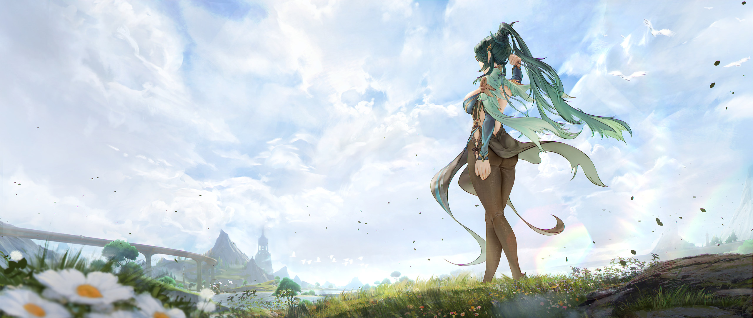 Xianyun Genshin Impact 8k Ultrawide Wallpaper | PixieWall
