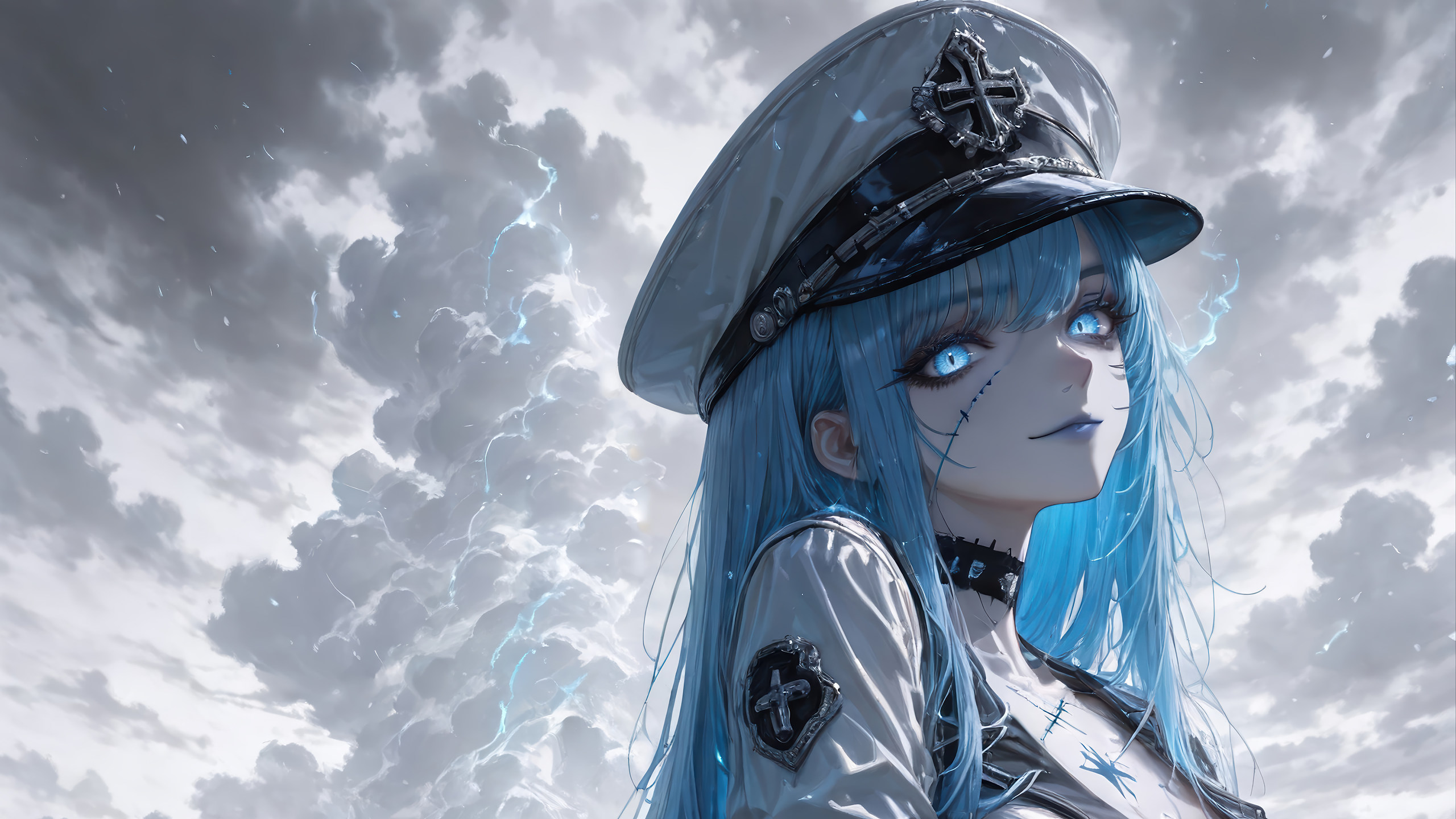 Esdeath Akame Ga Kill Portrait 4k Wallpaper | PixieWall