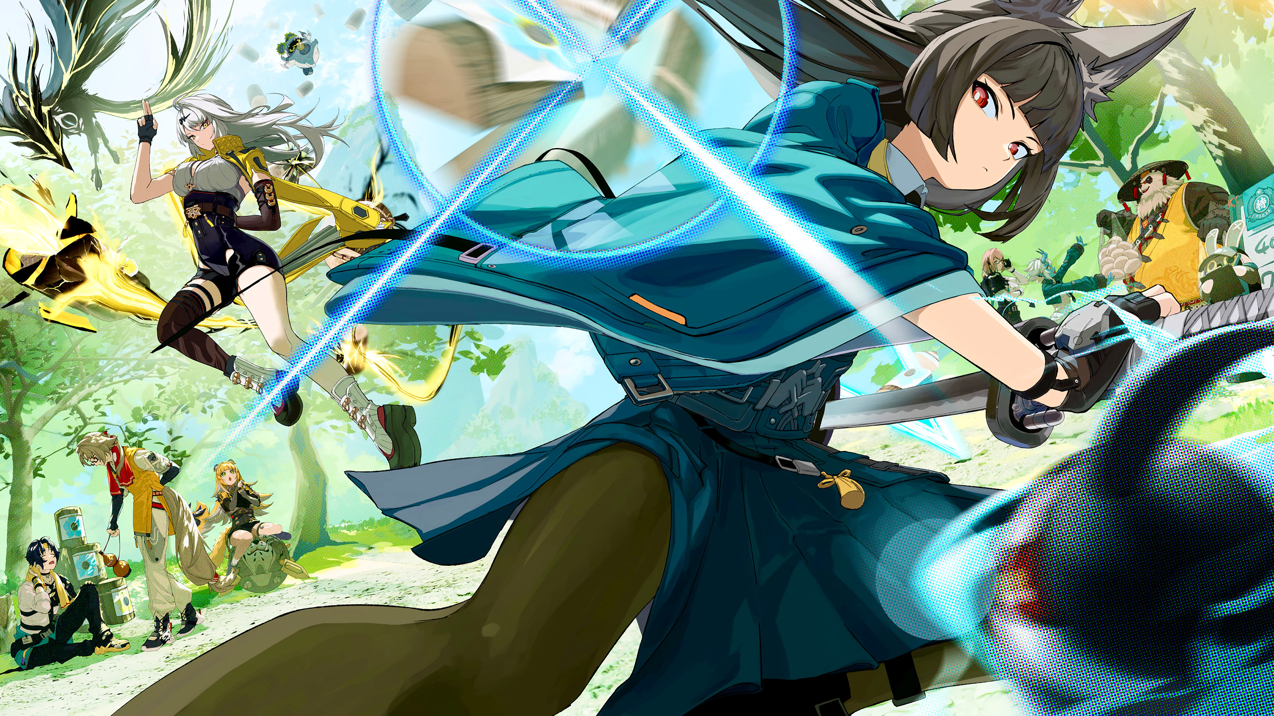 Hoshimi Miyabi Yixuan Zenless Zone Zero 4k Wallpaper | PixieWall