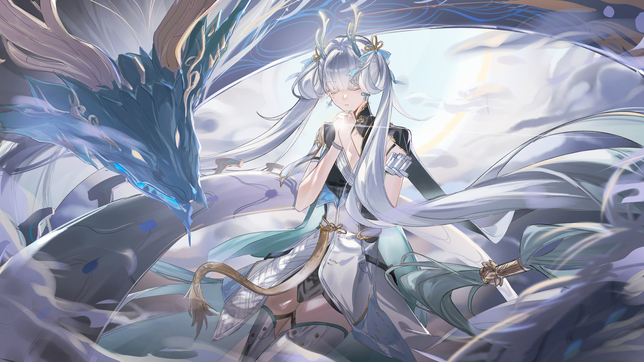 Jinhsi Wuthering Waves Spectro Harmony 4k Wallpaper | PixieWall