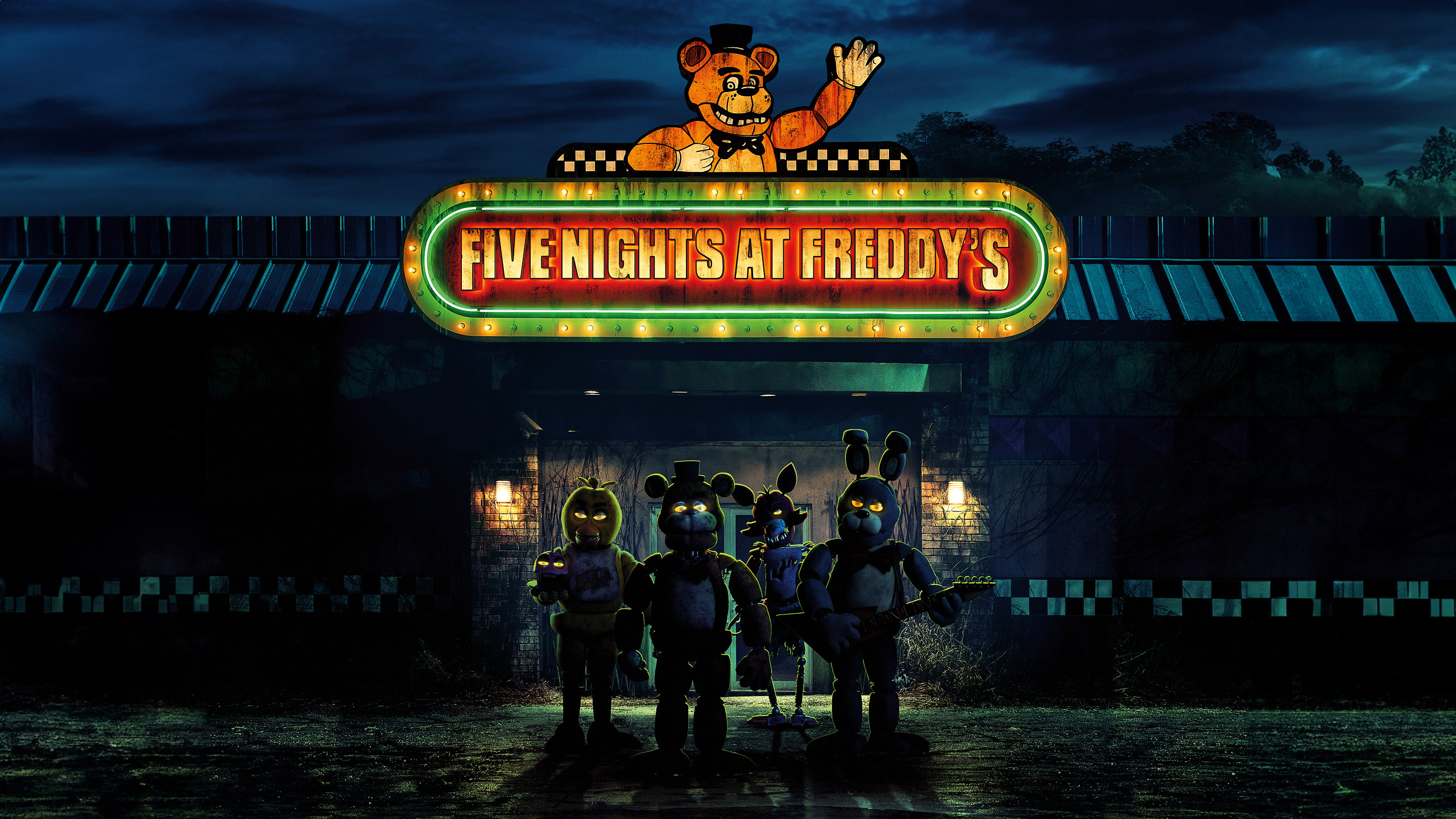 Five Nights At Freddy's Characters 4K & 5K Wallpaper | PixieWall