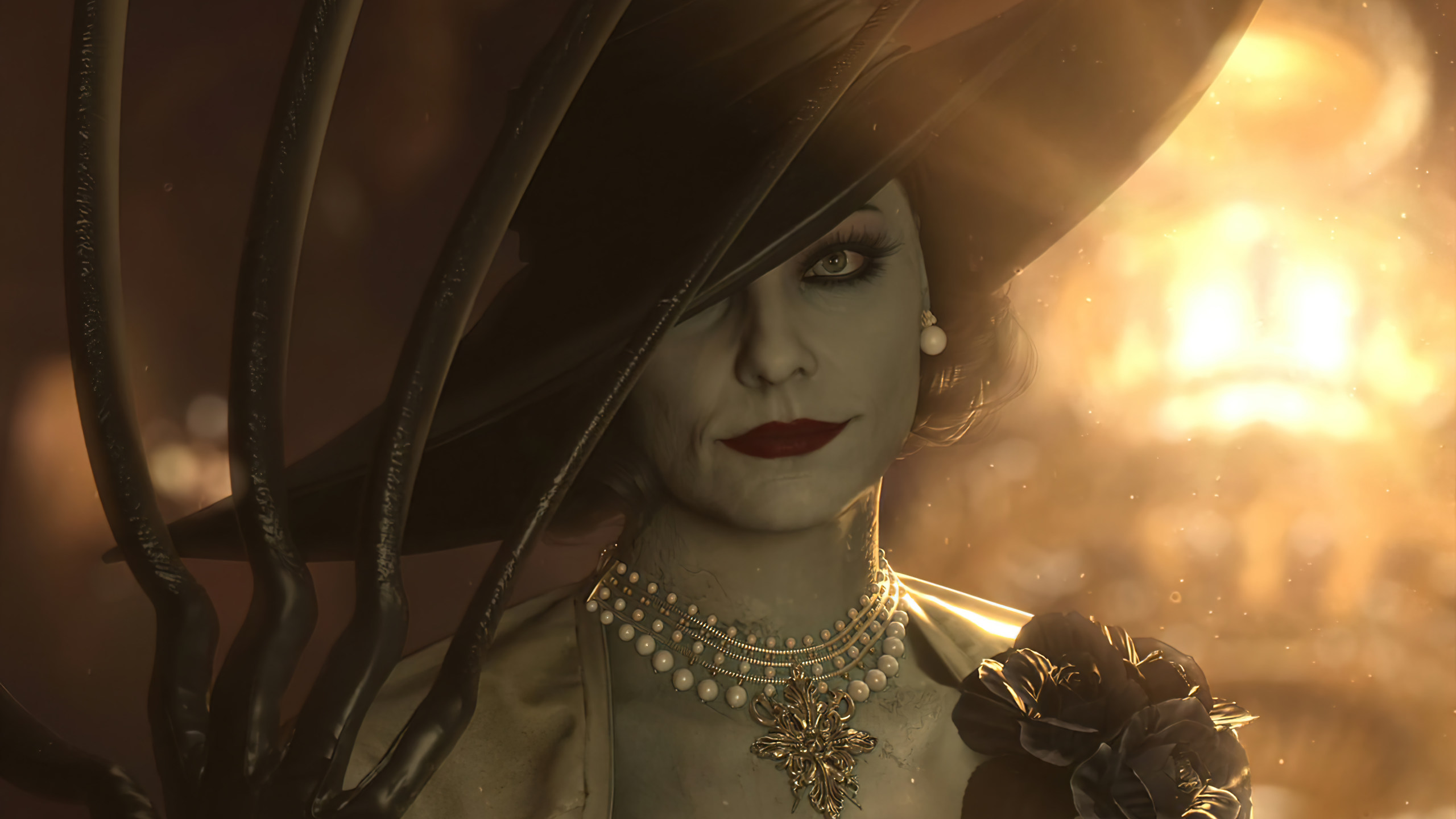 Alcina Dimitrescu Resident Evil Village 4k Wallpaper | PixieWall