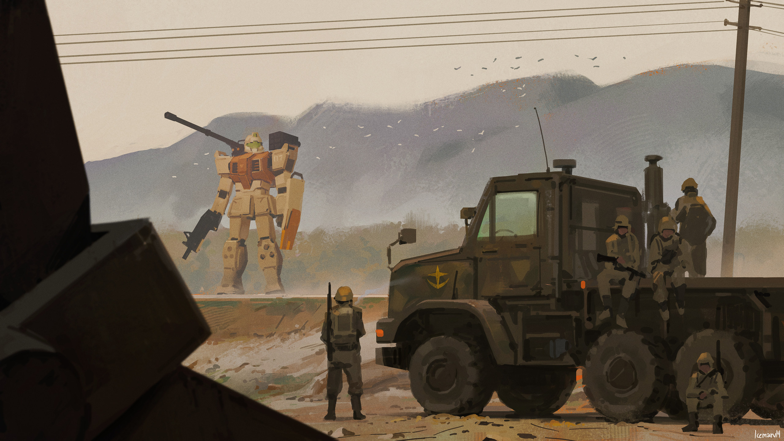 Mobile Suit Gundam The 08th Ms Team 4k Wallpaper | PixieWall