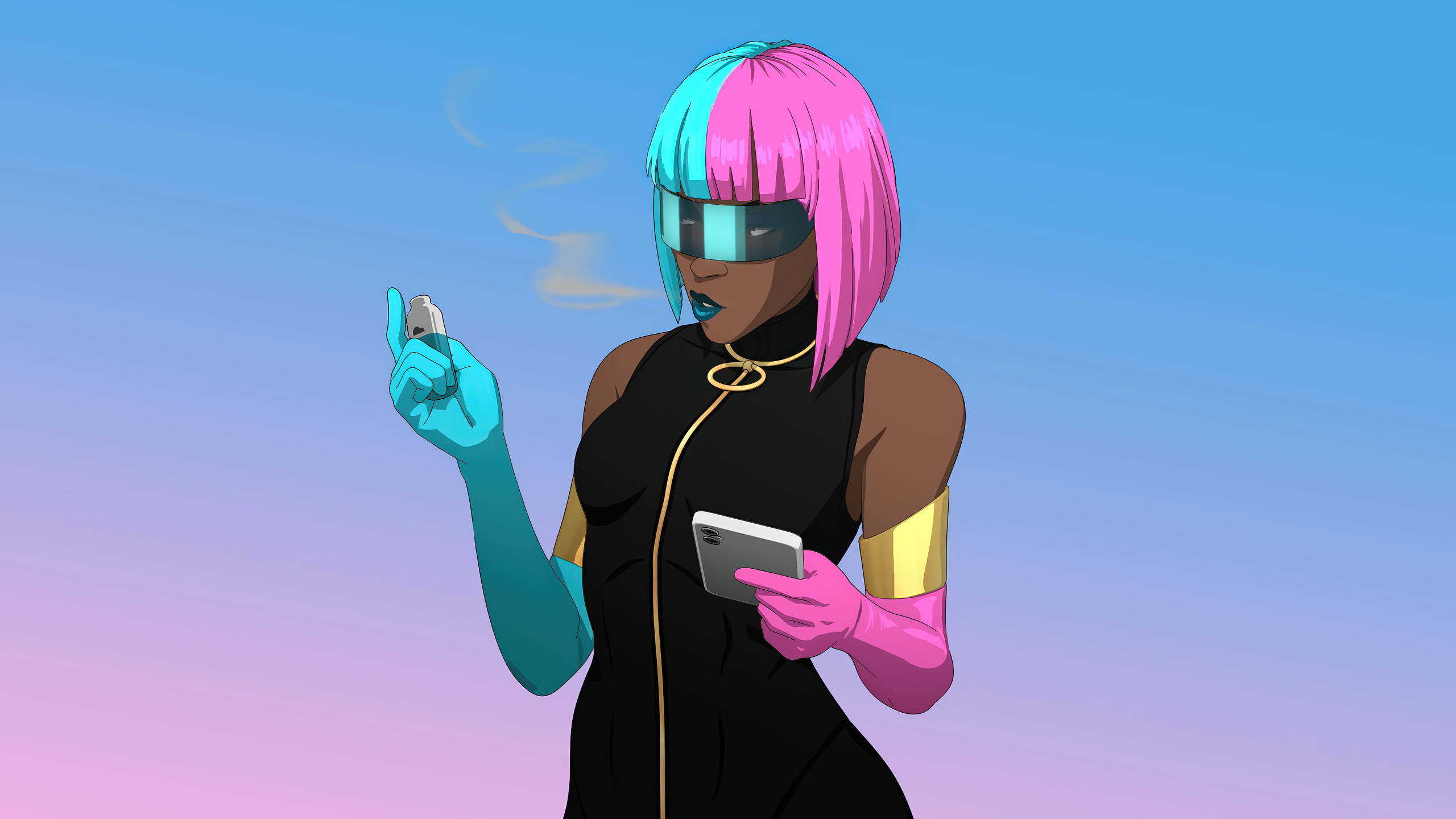 Prism Dispatch Game Superheroine 4k Wallpaper | PixieWall