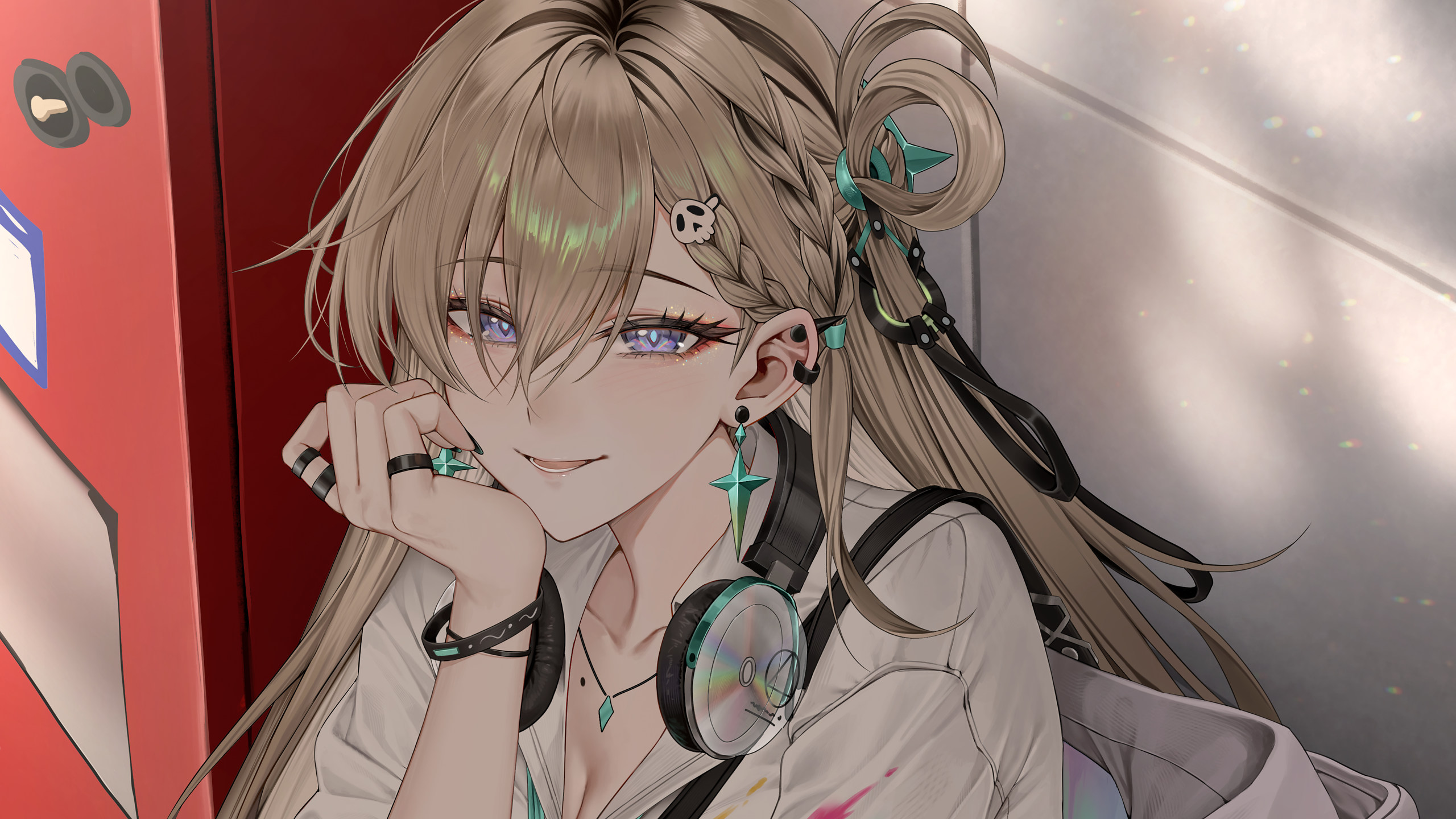 Lynae Wuthering Waves Headphones 4K & 5K Wallpaper | PixieWall