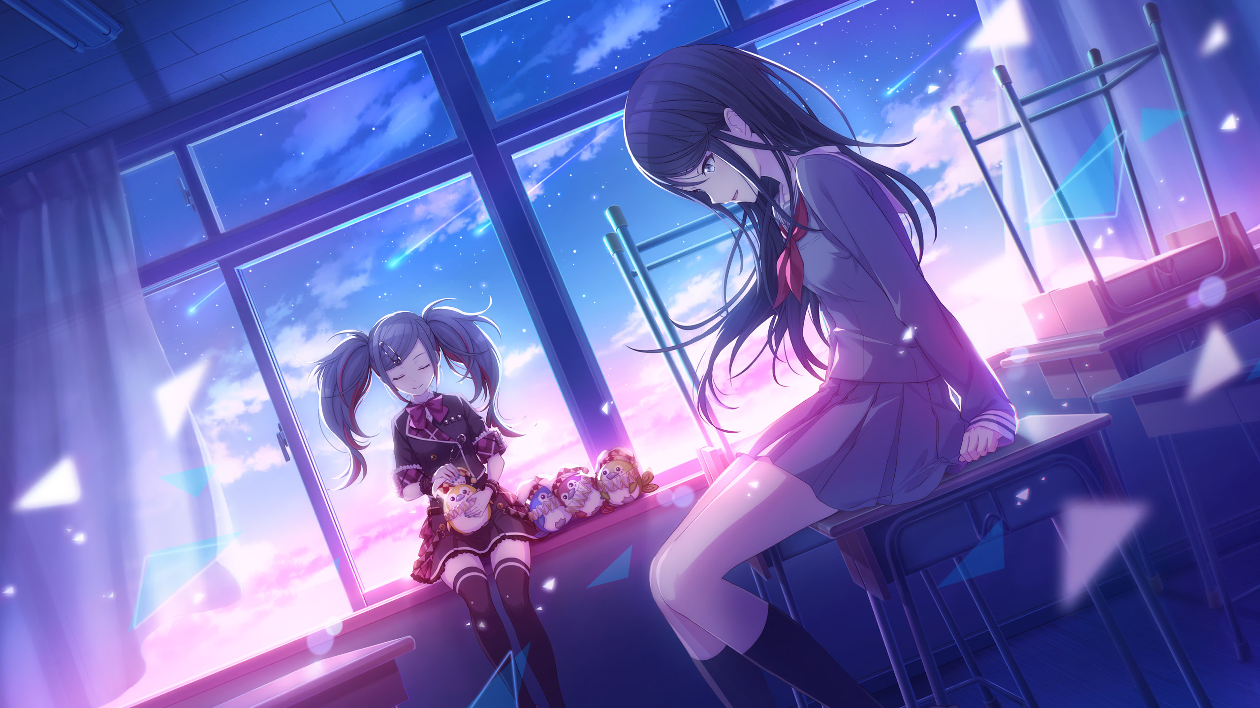 Hatsune Miku Hoshino Ichika Project Sekai 4k Wallpaper | PixieWall