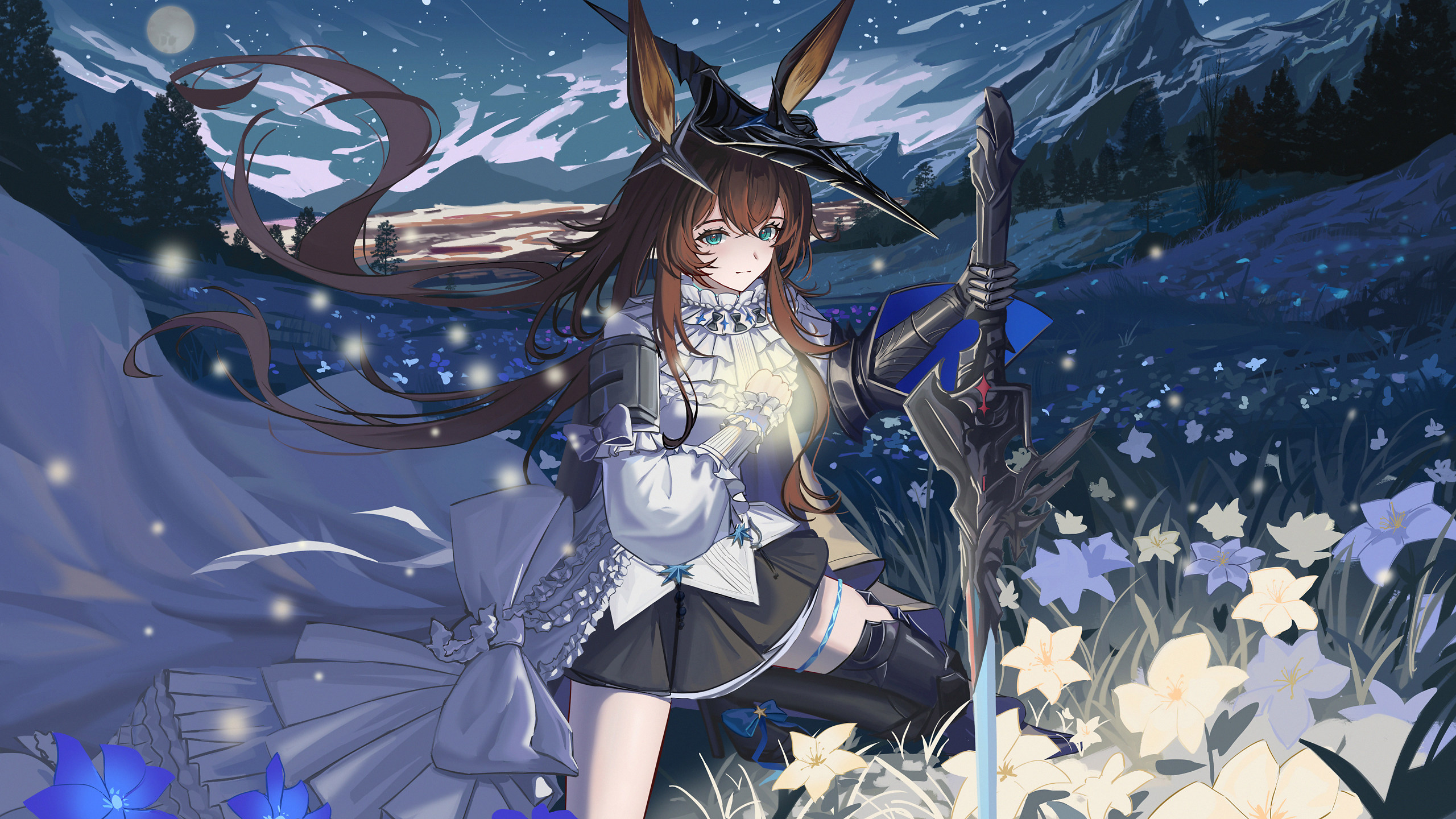 Amiya Guard Myriad Of Universes Arknights 4k Wallpaper | PixieWall