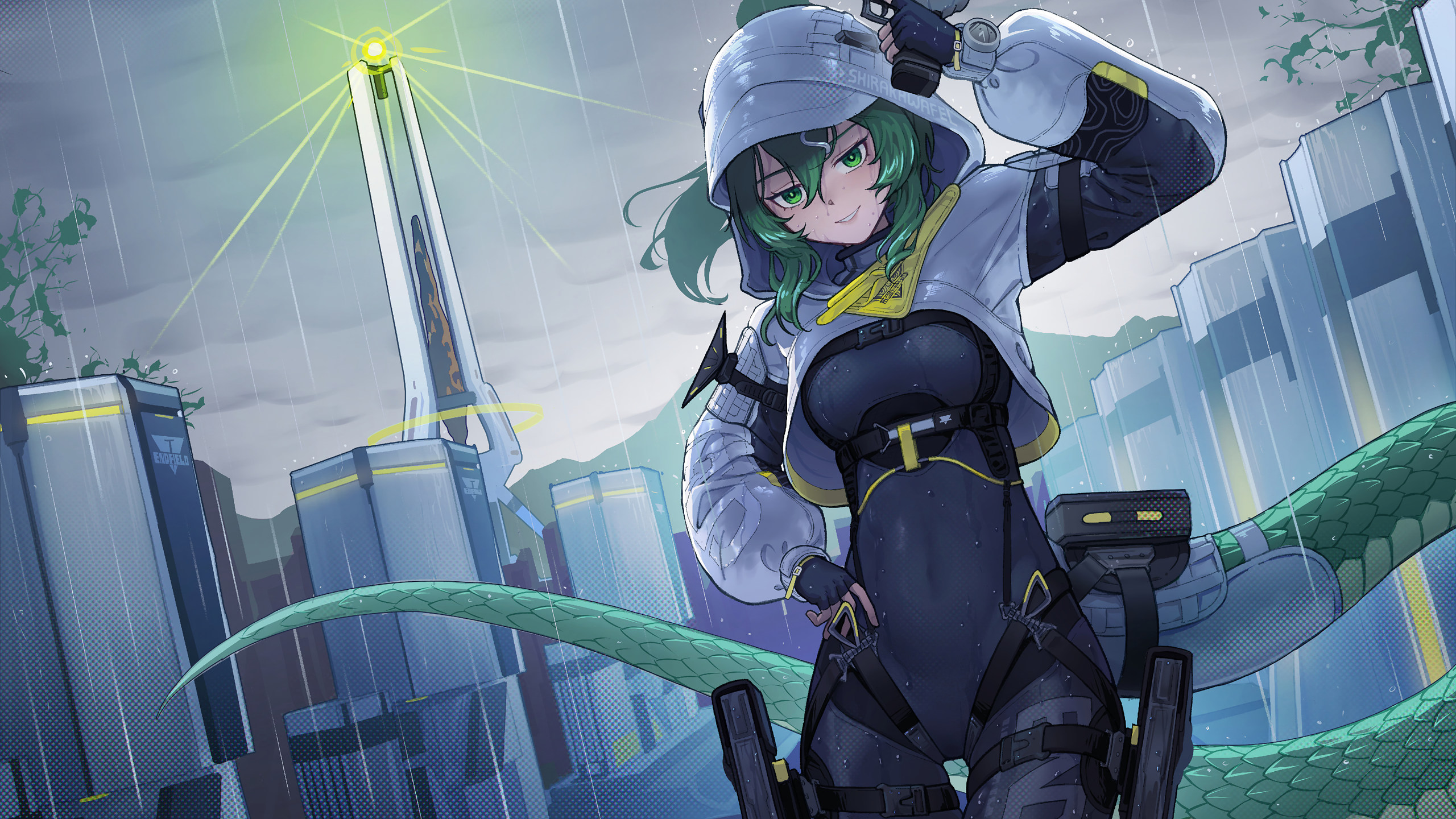 Fluorite Arknights Endfield Snake Tail 4k Wallpaper | PixieWall