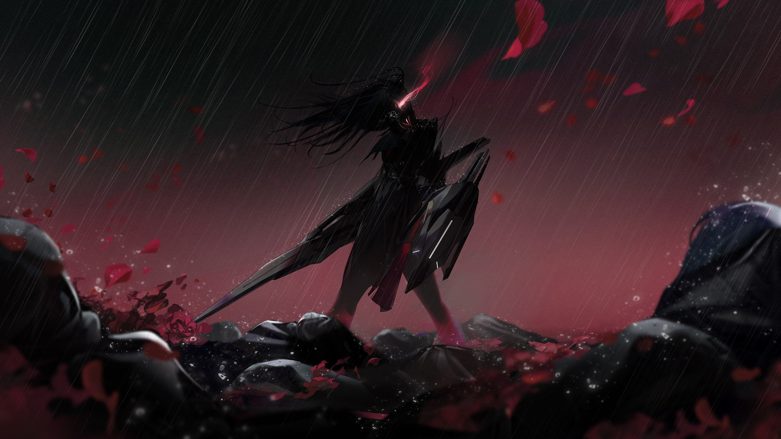 Rahu Path To Nowhere Red Glowing Eyes 4k Wallpaper | PixieWall