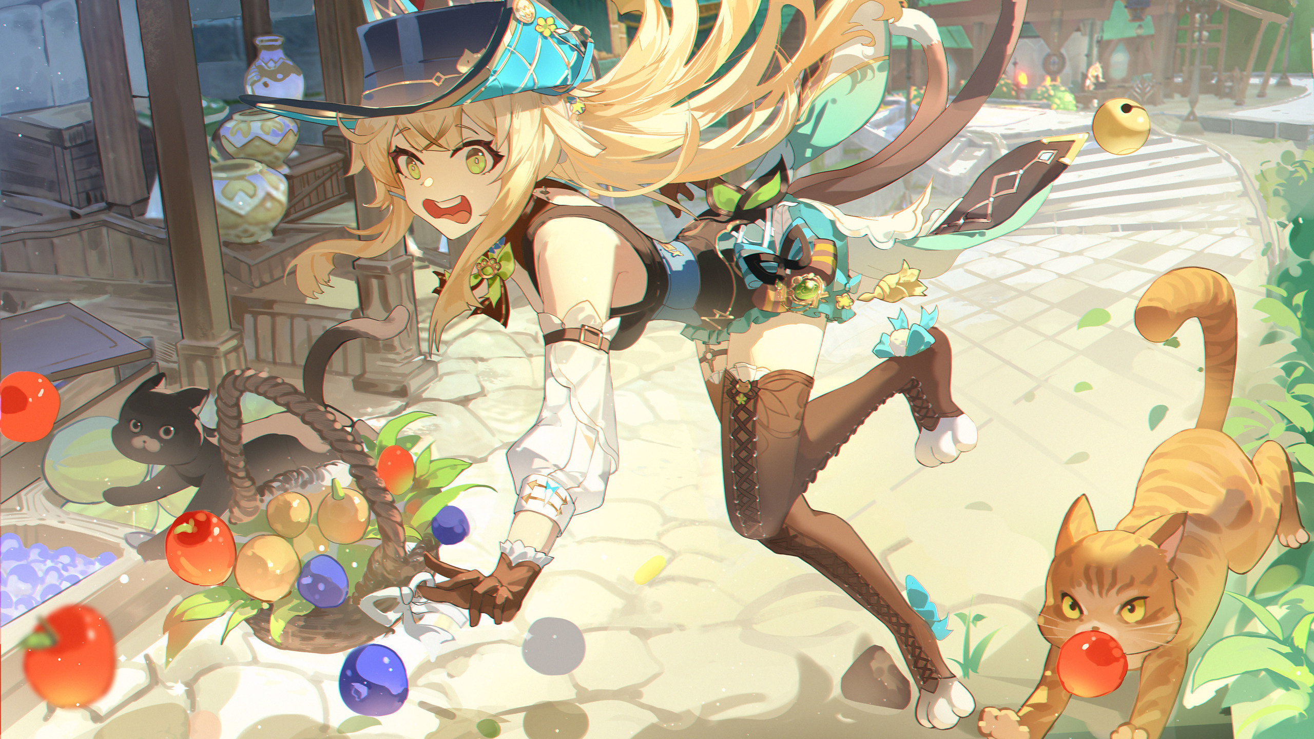 Kirara Genshin Impact Nekomata 4k Wallpaper | PixieWall