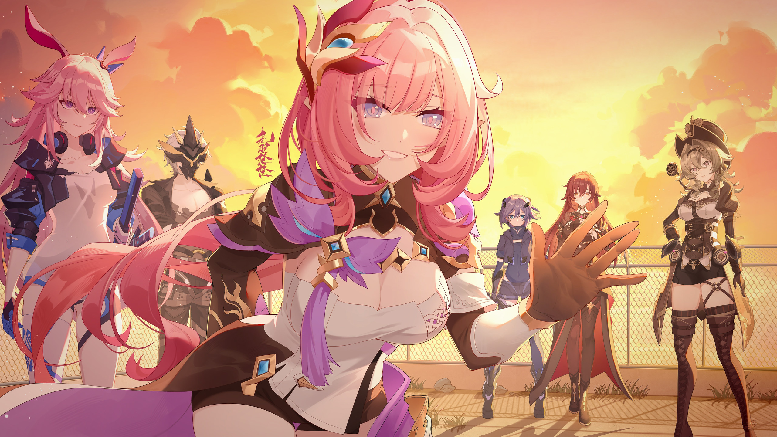 Elysia Fu Hua Yae Sakura Honkai Impact 3rd 4k Wallpaper | PixieWall