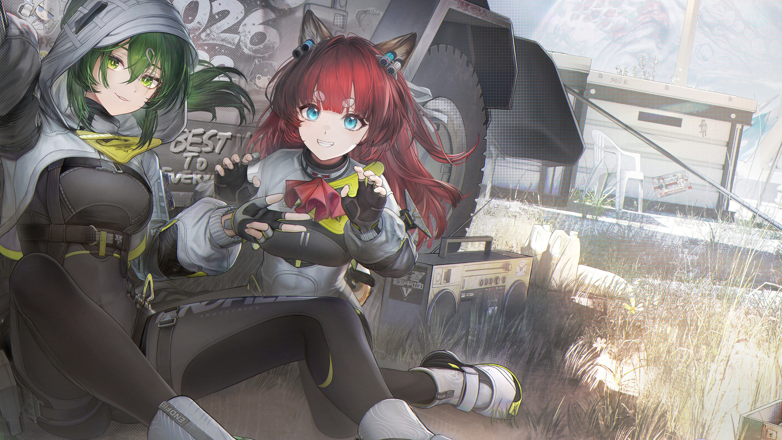 Fluorite And Akekuri Arknights Endfield 4k Wallpaper | PixieWall
