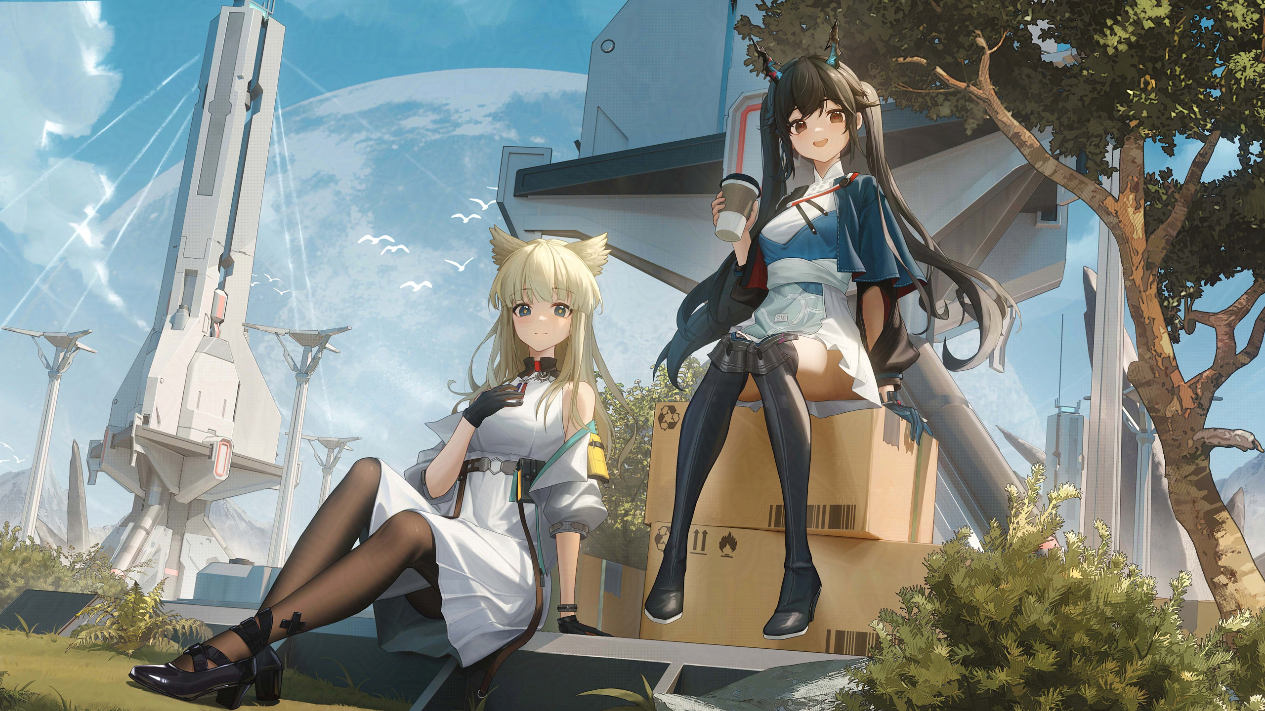Perlica And Chen Qianyu Arknights Endfield 4K & 5K Wallpaper