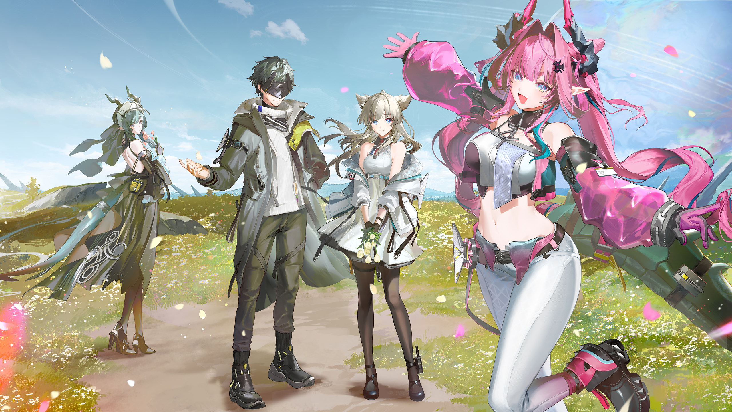 Perlica Yvonne Xaihi Arknights Endfield 4k Wallpaper | PixieWall