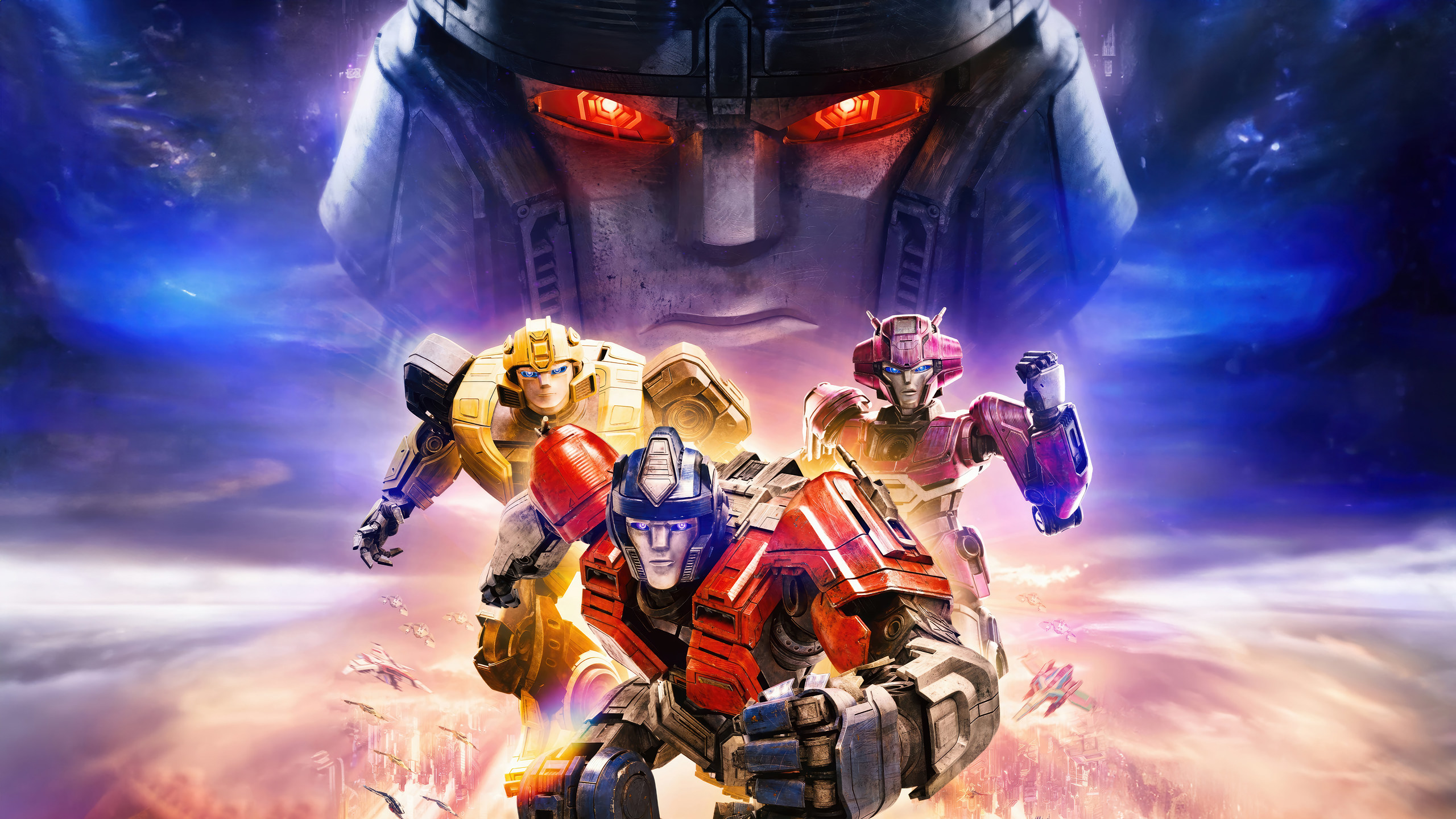 Megatron Optimus Prime Bumblebee Elita 1 4k Wallpaper | PixieWall