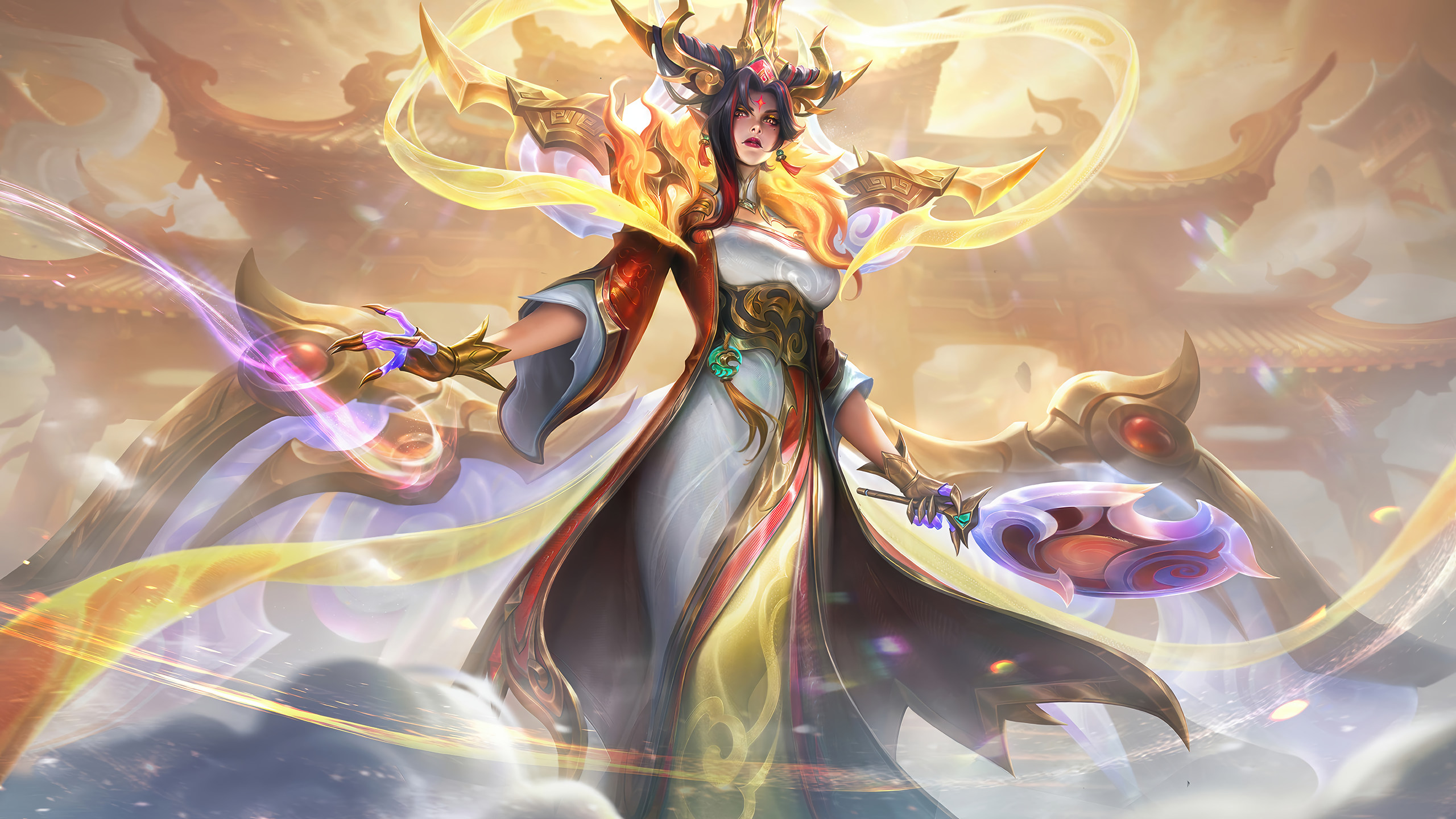 Morgana Lunar Empress Skin League Of Legends 4k Wallpaper | PixieWall