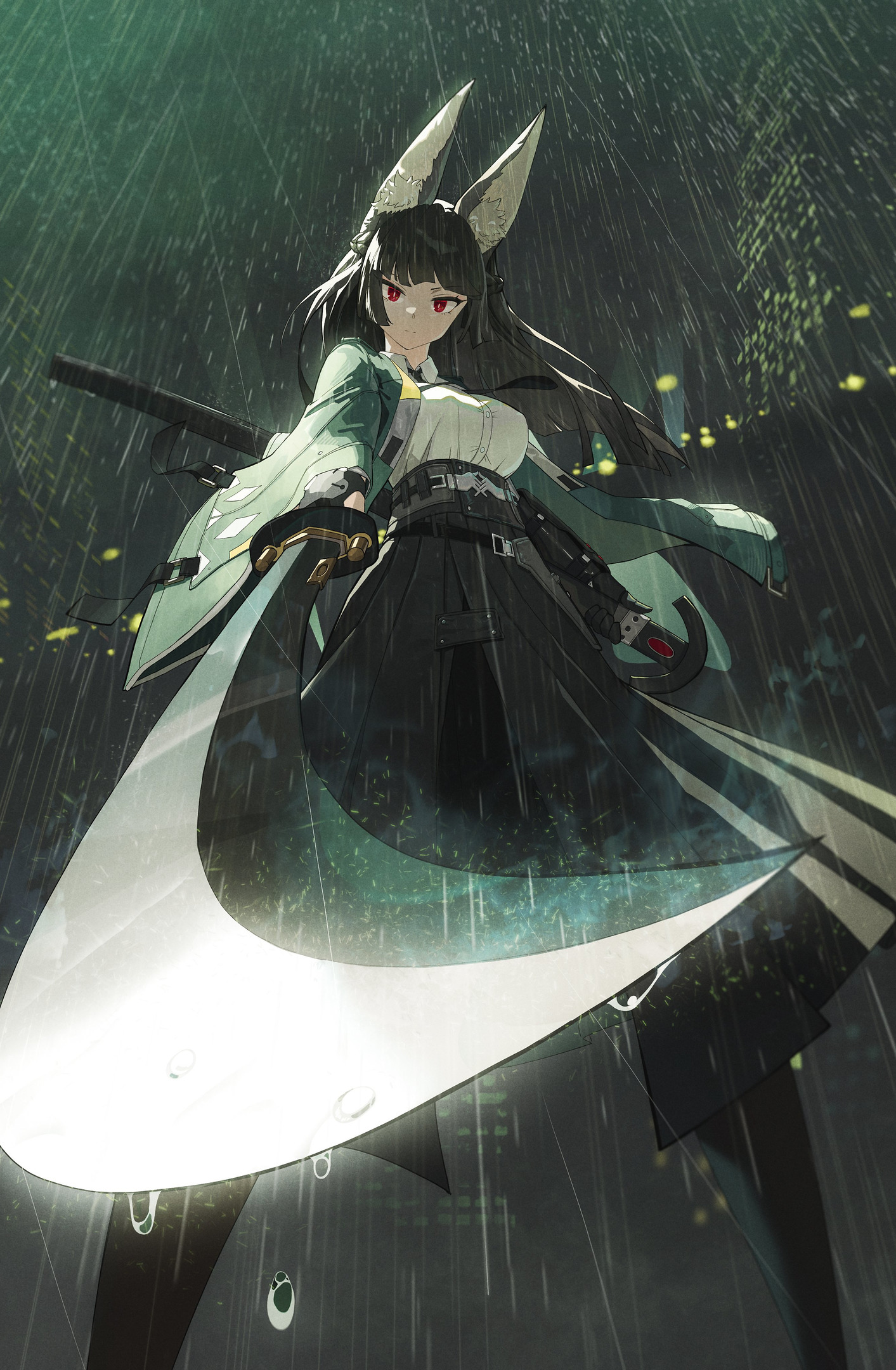 Hoshimi Miyabi Zzz Anomaly Blade Master Phone Wallpaper | PixieWall