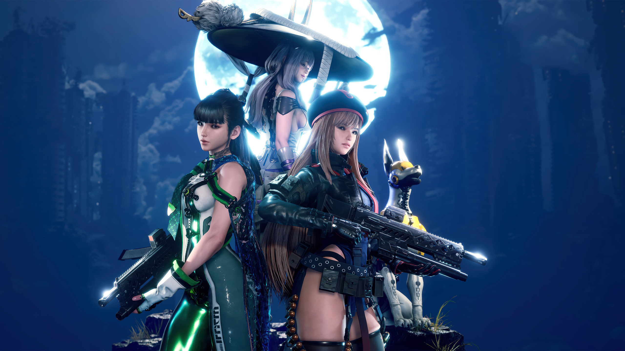 Eve Stellar Blade Scarlet Rapi Nikke 4k Wallpaper | PixieWall