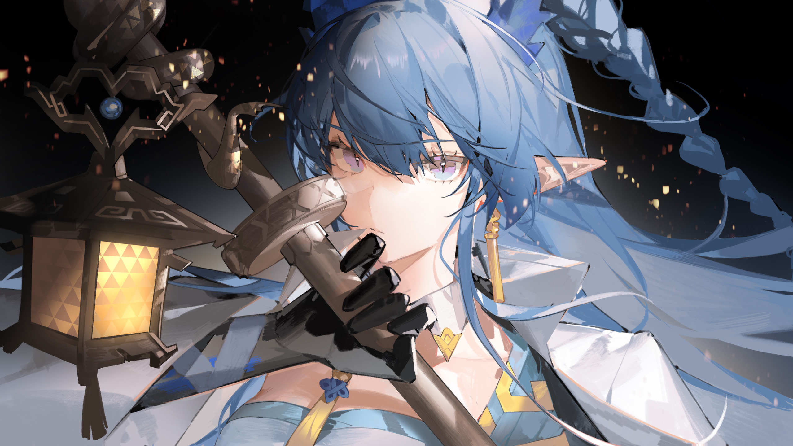 Ling Arknights Mystic Pipa Symphony 4k Wallpaper | PixieWall