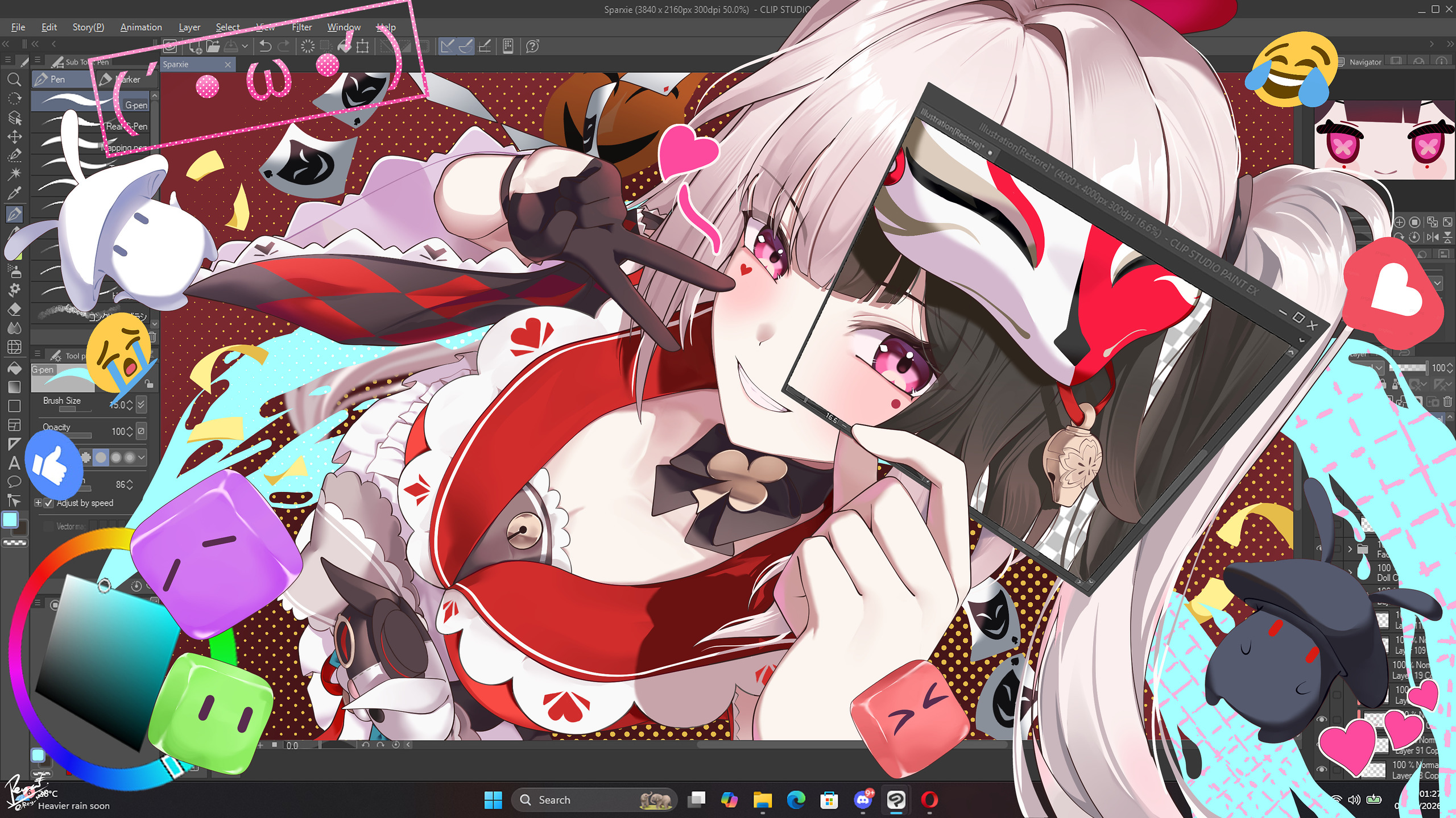 Sparxie Honkai Star Rail Peace Sign 4k Wallpaper | PixieWall