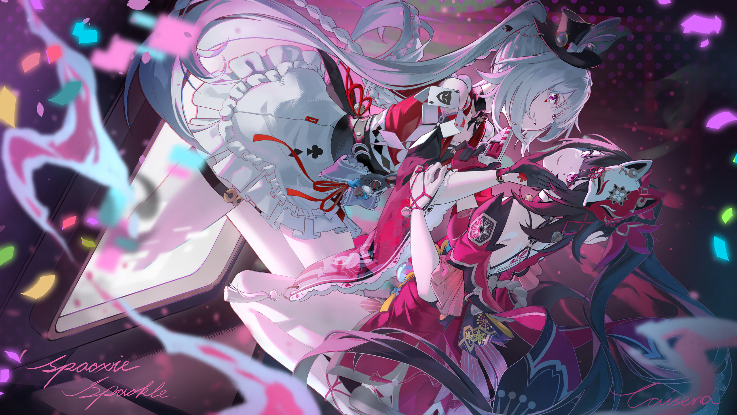 Sparxie Honkai Star Rail Sparkle Twin Soul 4k Wallpaper Pixiewall