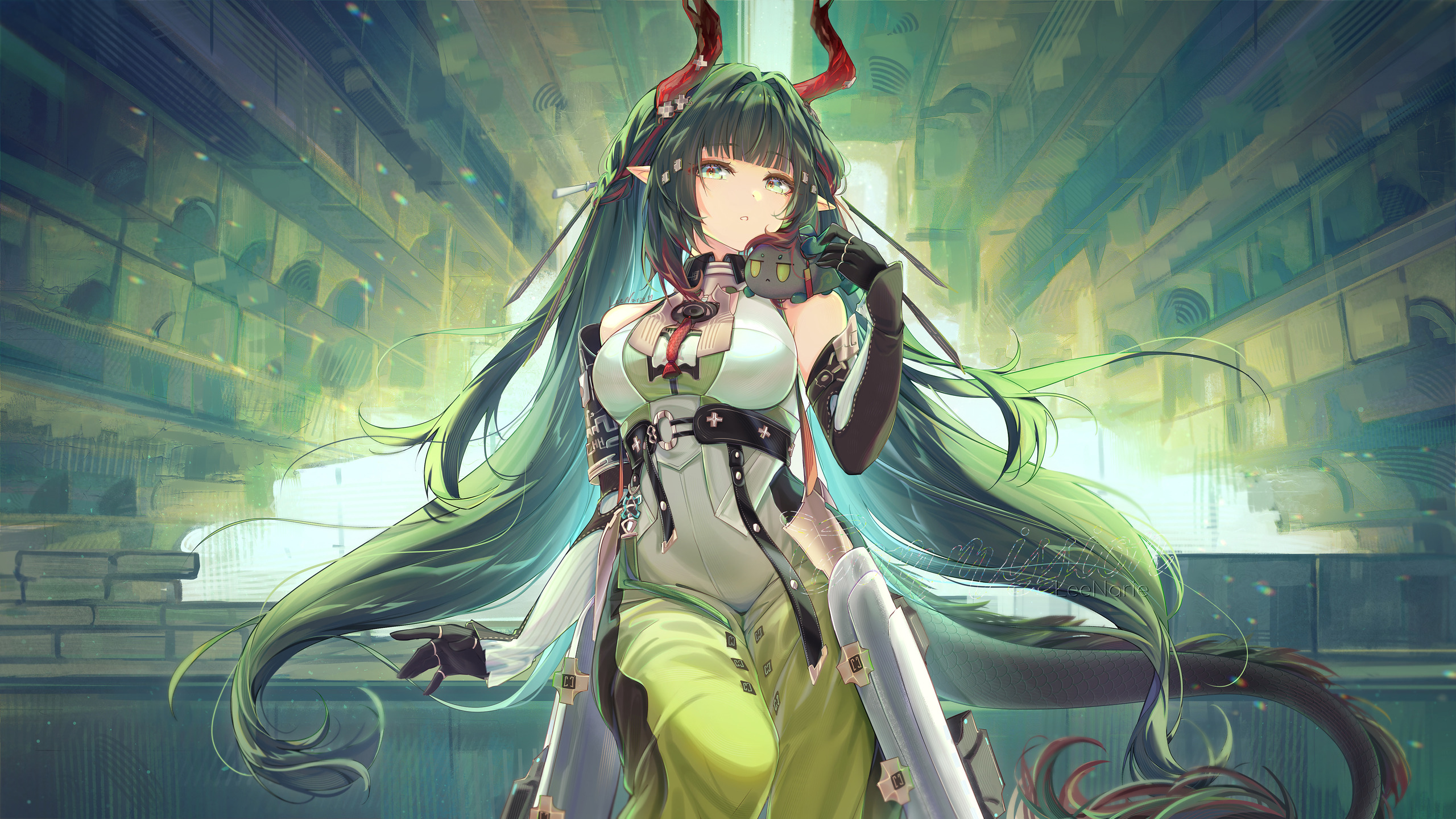 Zhuang Fangyi Arknights Endfield Tianshi Has 4k Wallpaper | PixieWall