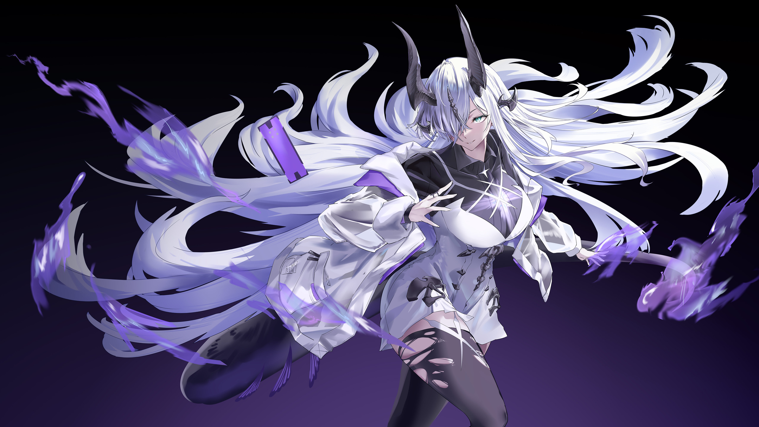 Necrass Arknights Taran Shaper Caster Lore 4K & 5K Wallpaper